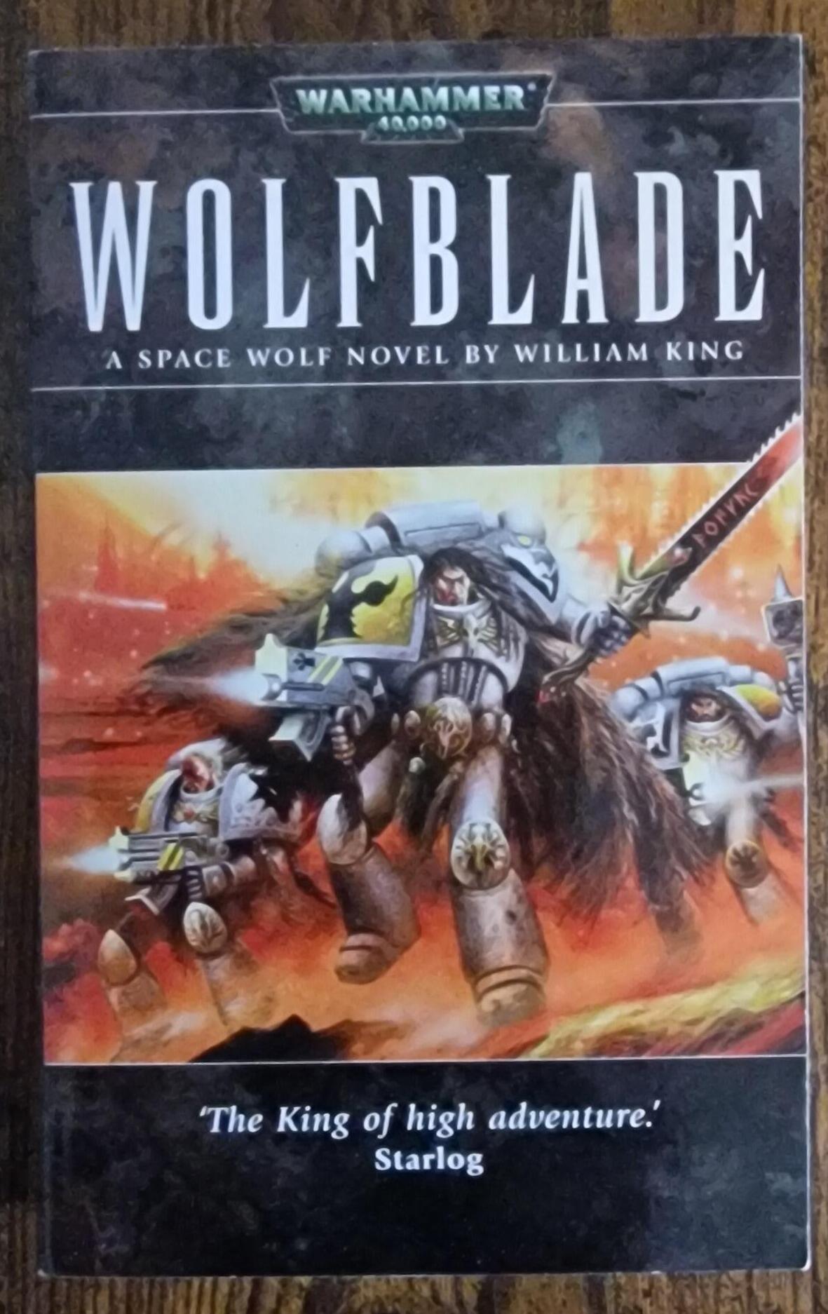 WolfBlade Book Warhammer 40000 Novel Black Library A Space Wolf Novel