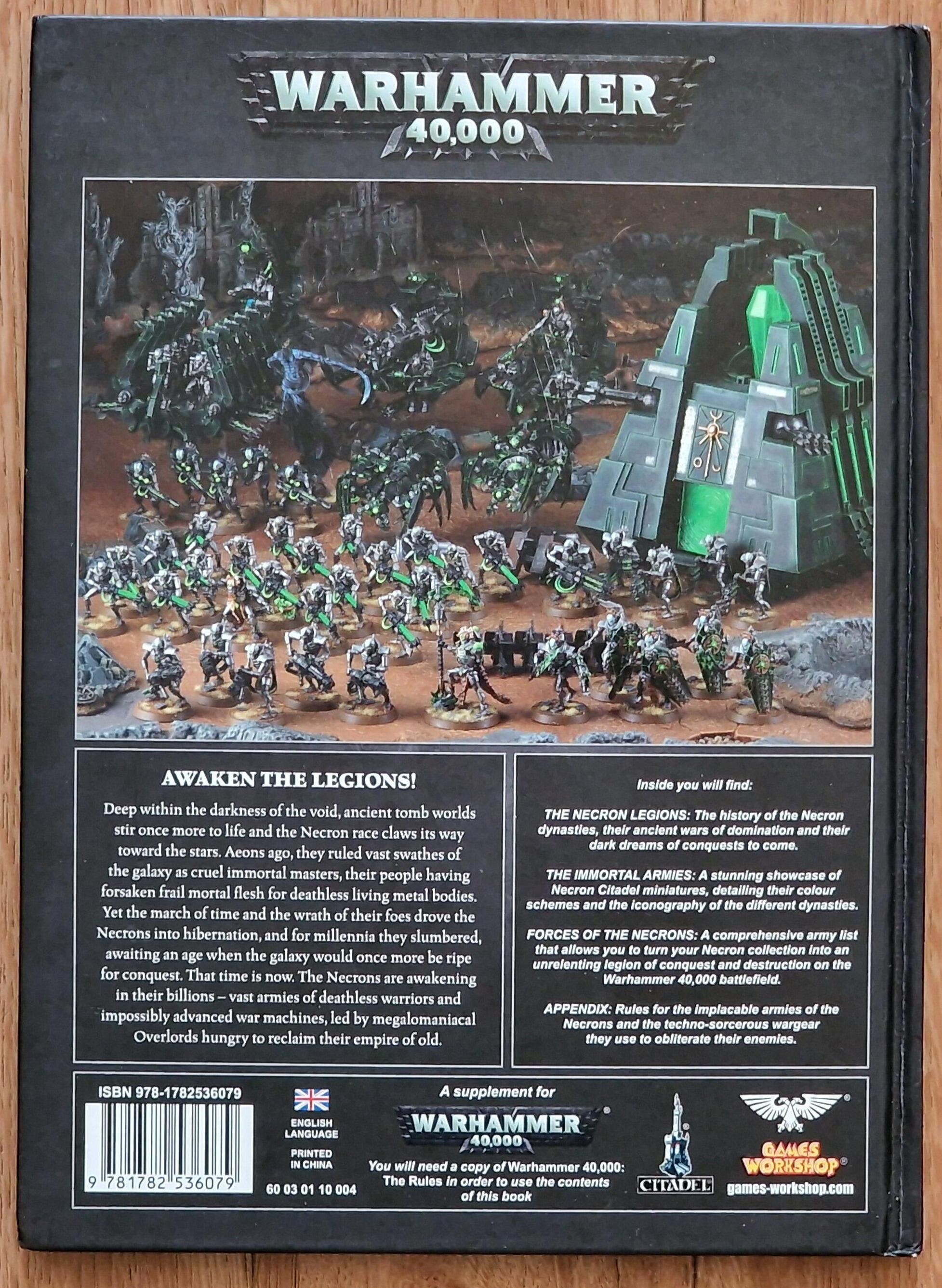 Warhammer 40000 Codex Necrons 7th Edition