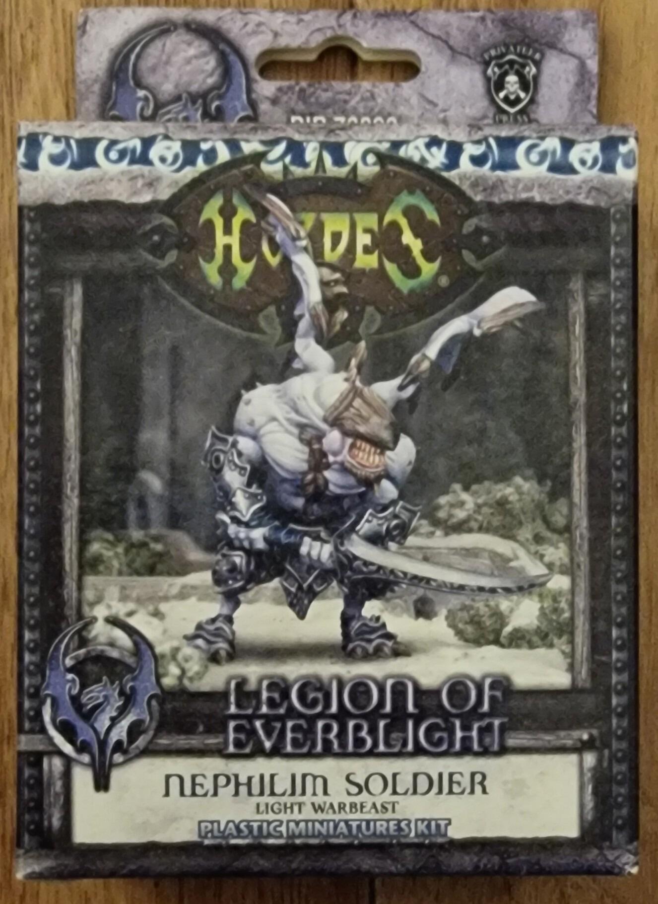 Hordes Miniature Legion of Everblight Nephilim Soldier by Privateer Press