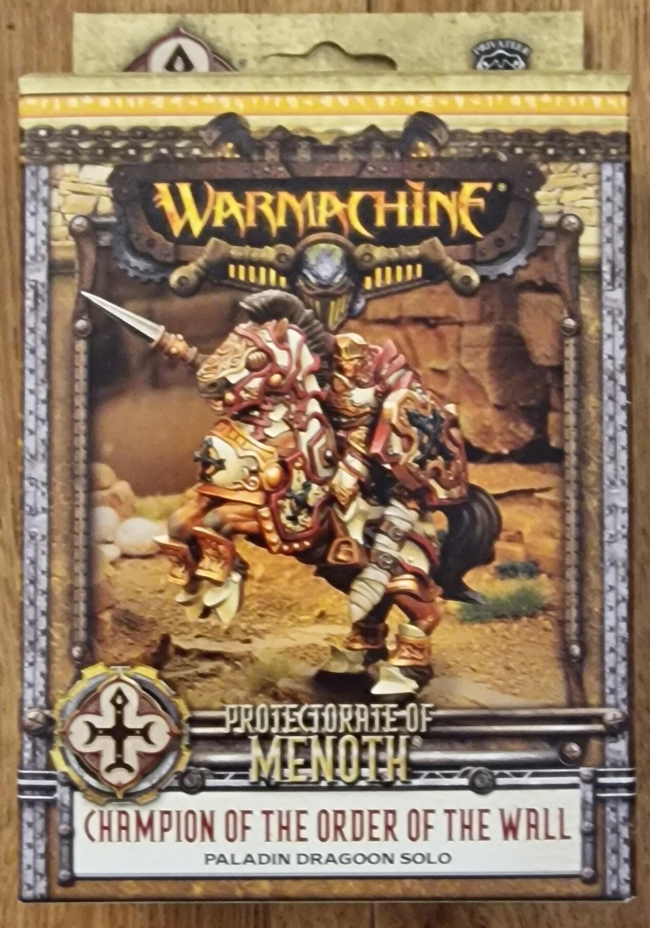 Warmachine Miniature Protectorate of Menoth Champion of the Order of ...