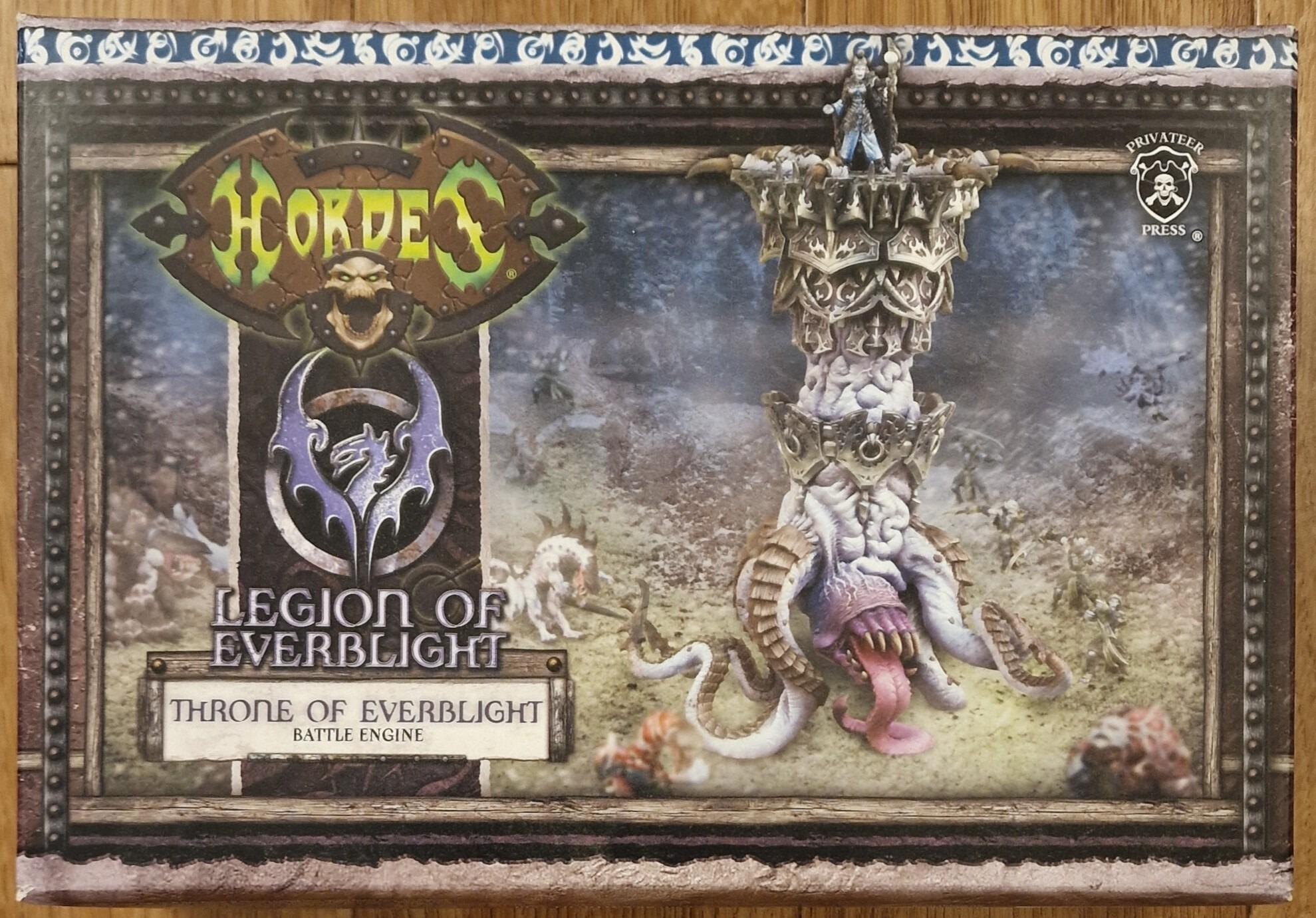 Hordes Miniature Legion of Everblight Throne of Everblight by Privateer ...
