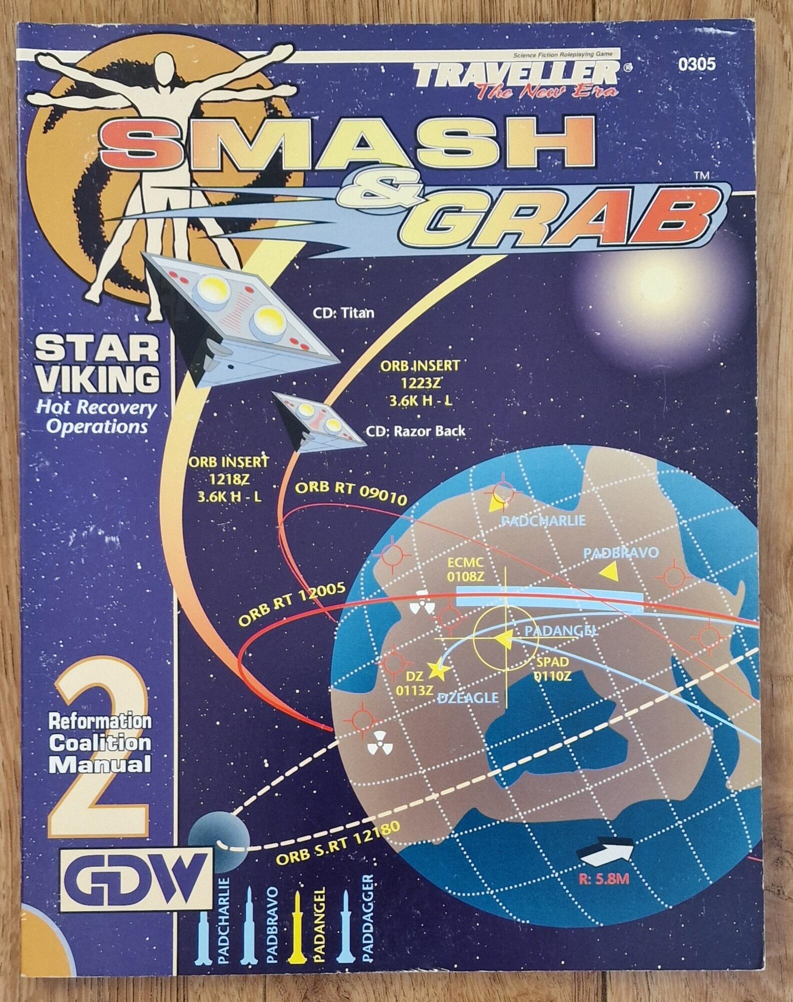 Smash & Grab Star Viking Hot Recovery Ops for Traveller The New Era by GDW