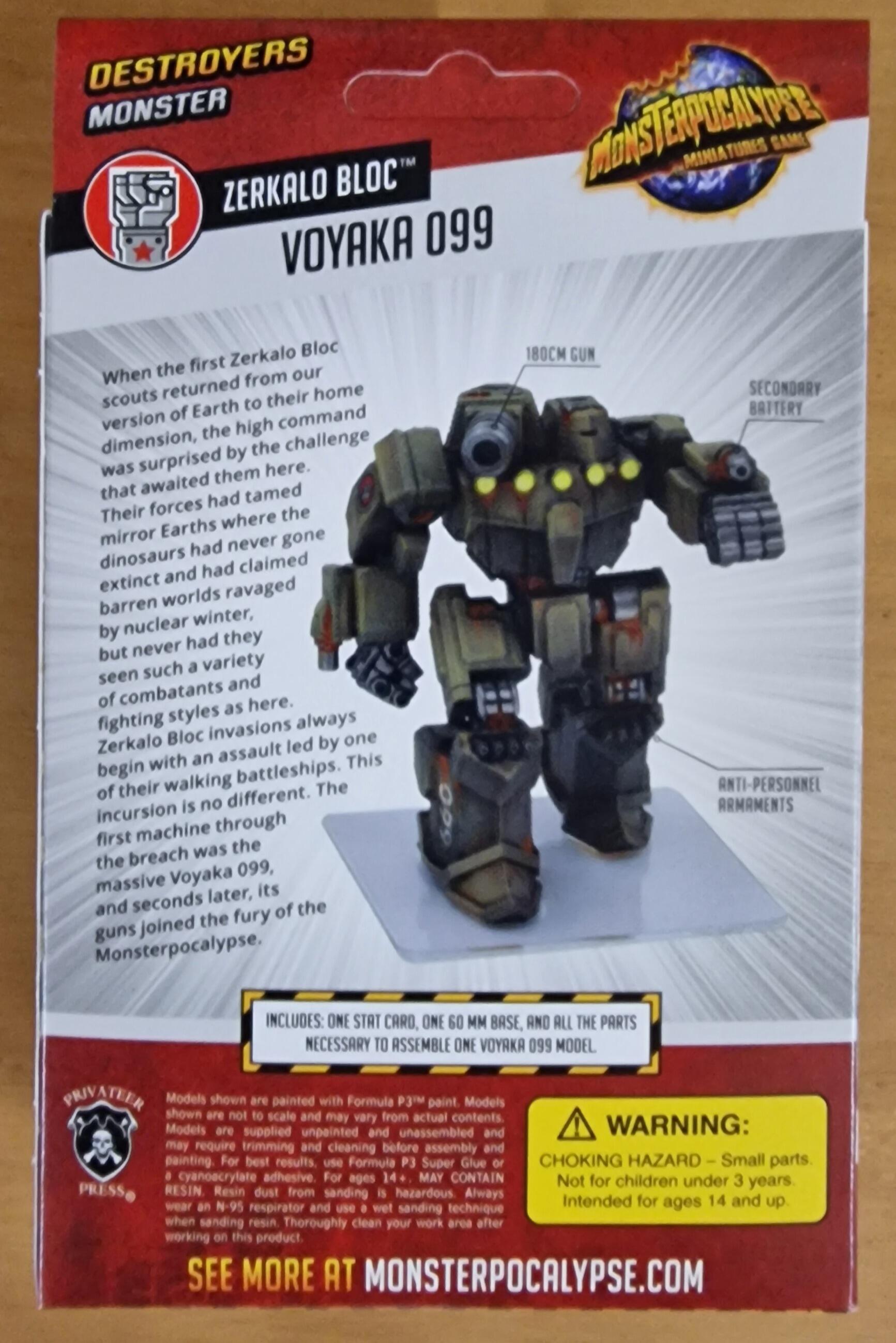 Destroyers Voyaka 099 Monster Expansion for Monsterpocalypse by ...