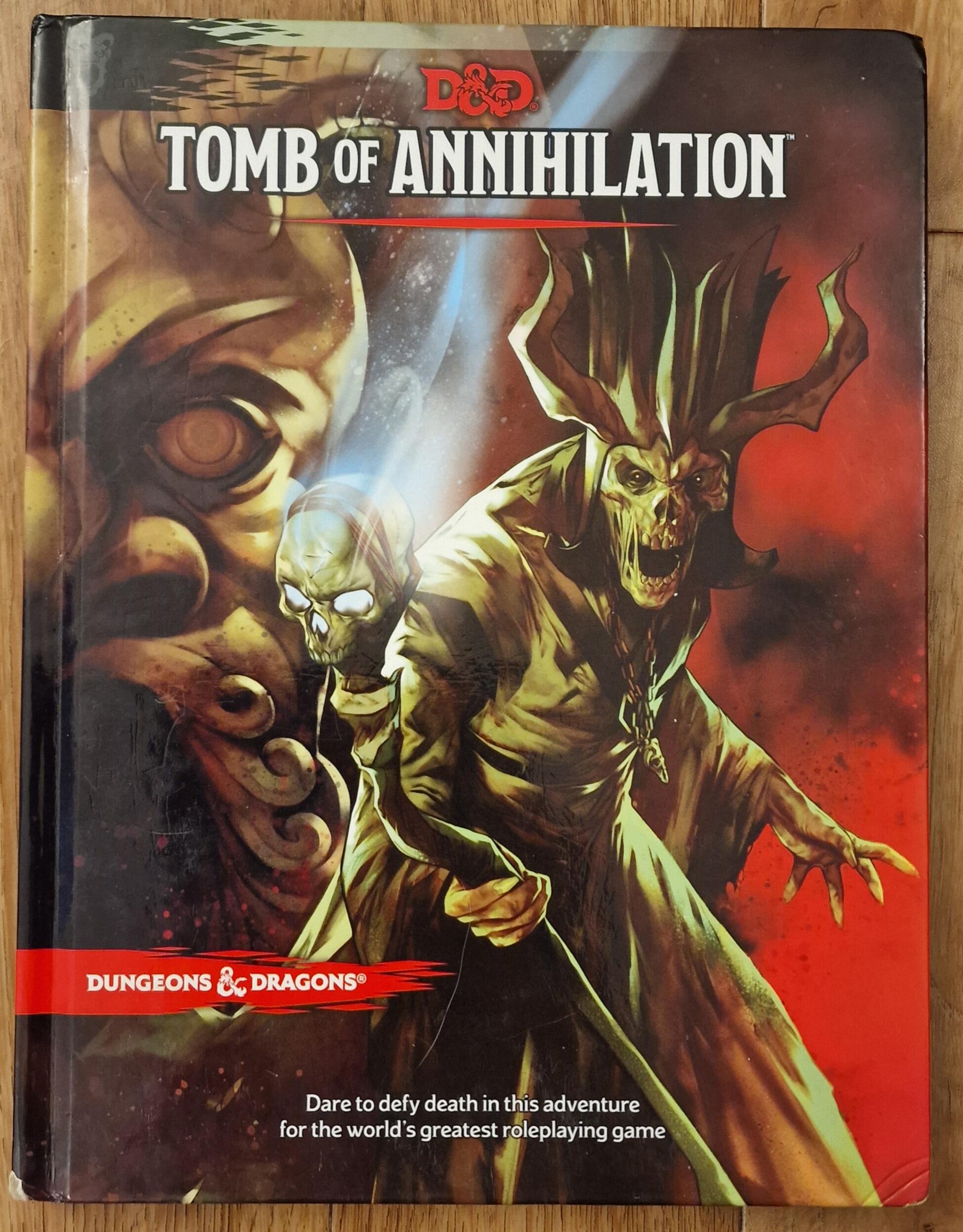 Tomb of Annihilation for Dungeons and Dragons 5th ed 5e NO MAP