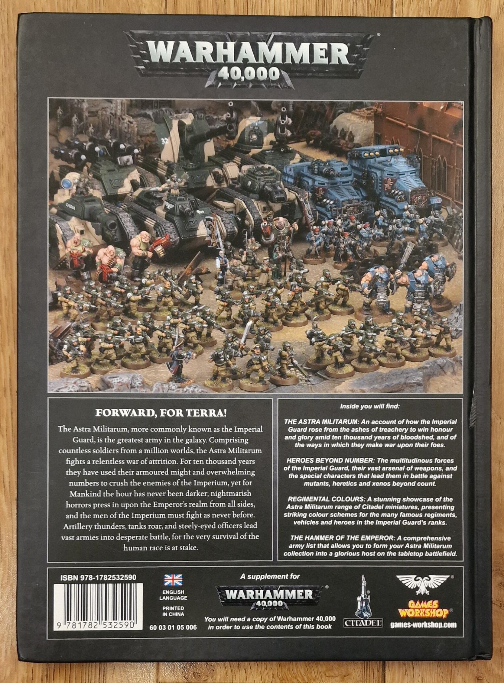 Warhammer 40000 Codex Astra Militarum 6th Edition 40K