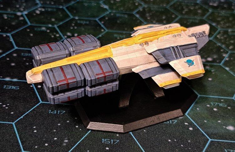 Leviathan Aetherstream Yak Class Transport Terran Commonwealth by FASA