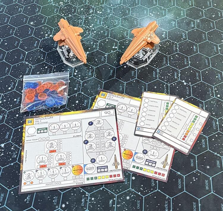 Leviathan Aetherstream Spiculum Class Destroyer Terran Commonwealth by FASA