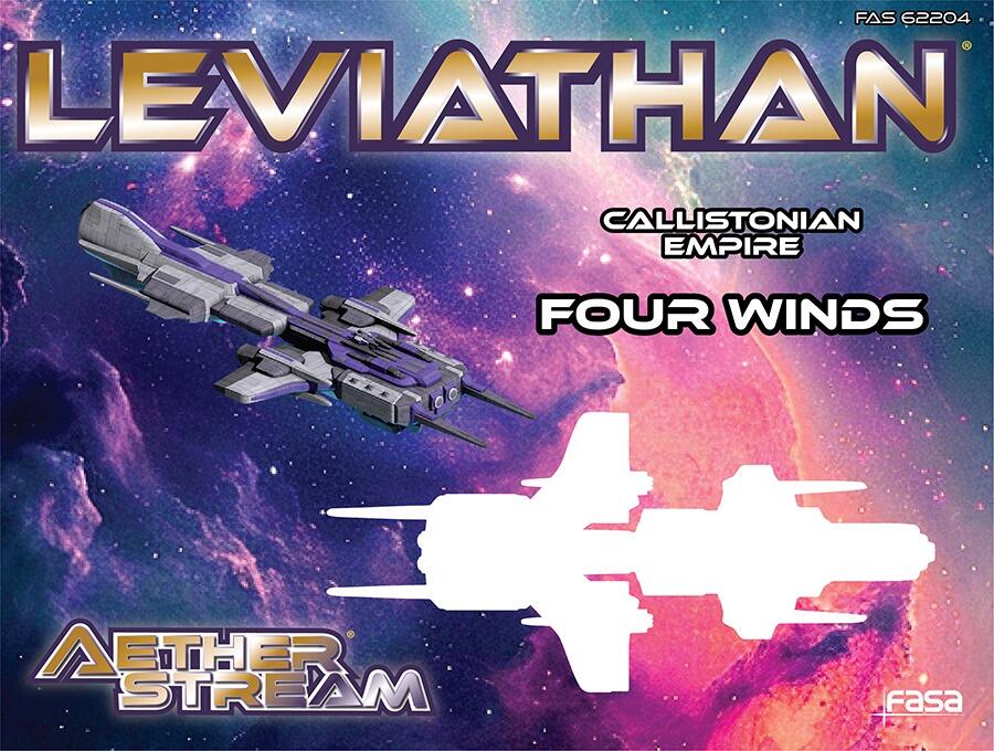 Leviathan Aetherstream Four Winds Class Carrier Callistonian Empire by FASA