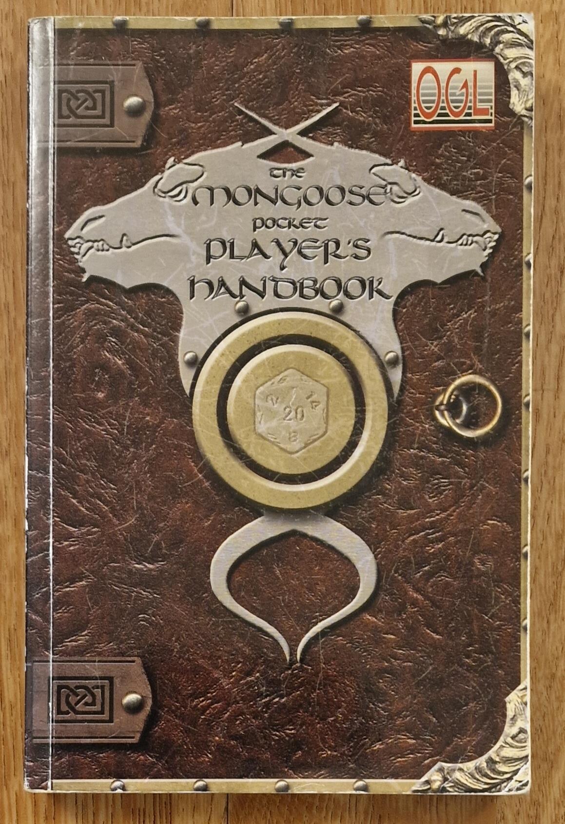 The Mongoose Pocket Player's Handbook 3rd Edition Dungeons & Dragons (D ...