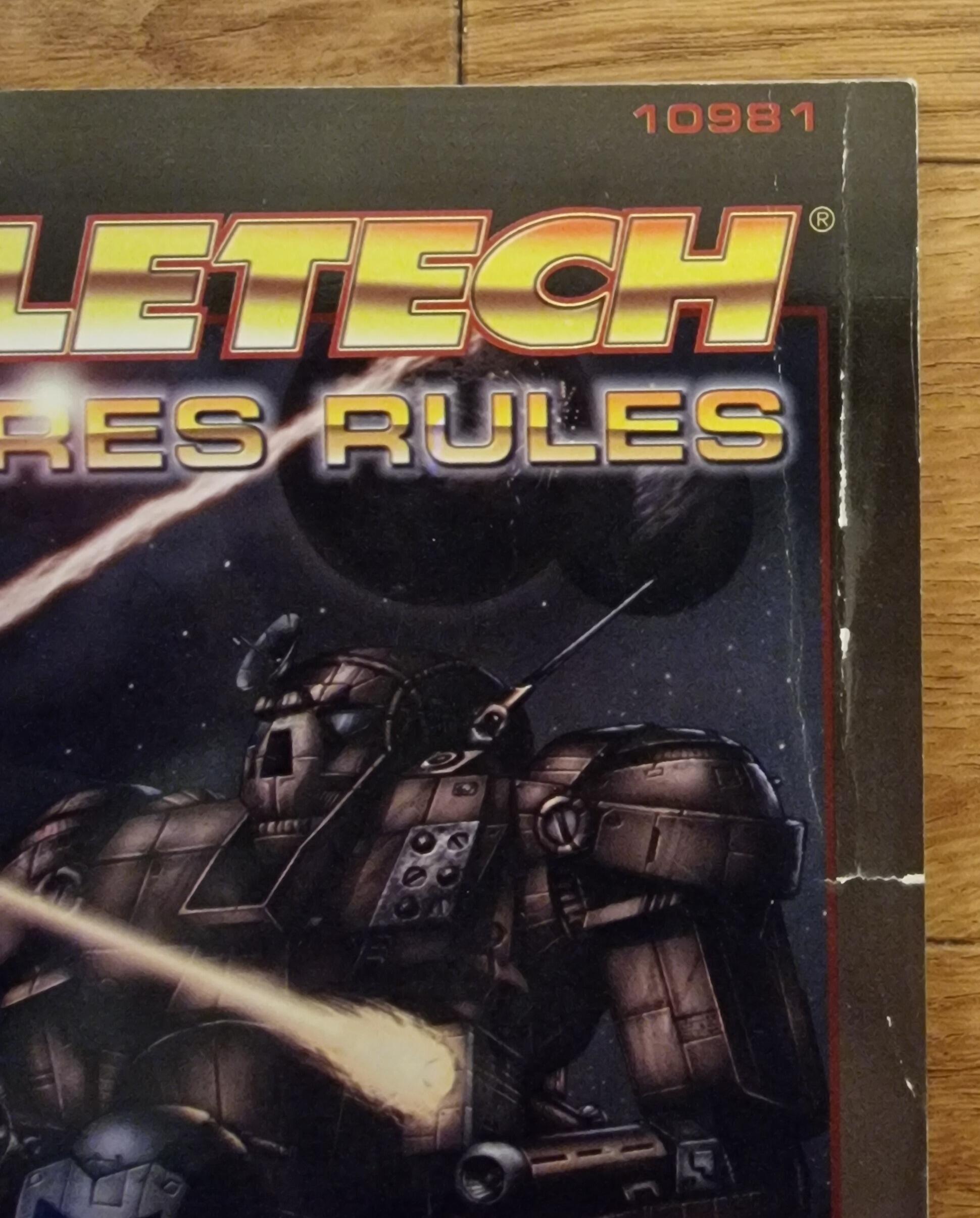 Classic Battletech Miniatures Rules by Fanpro