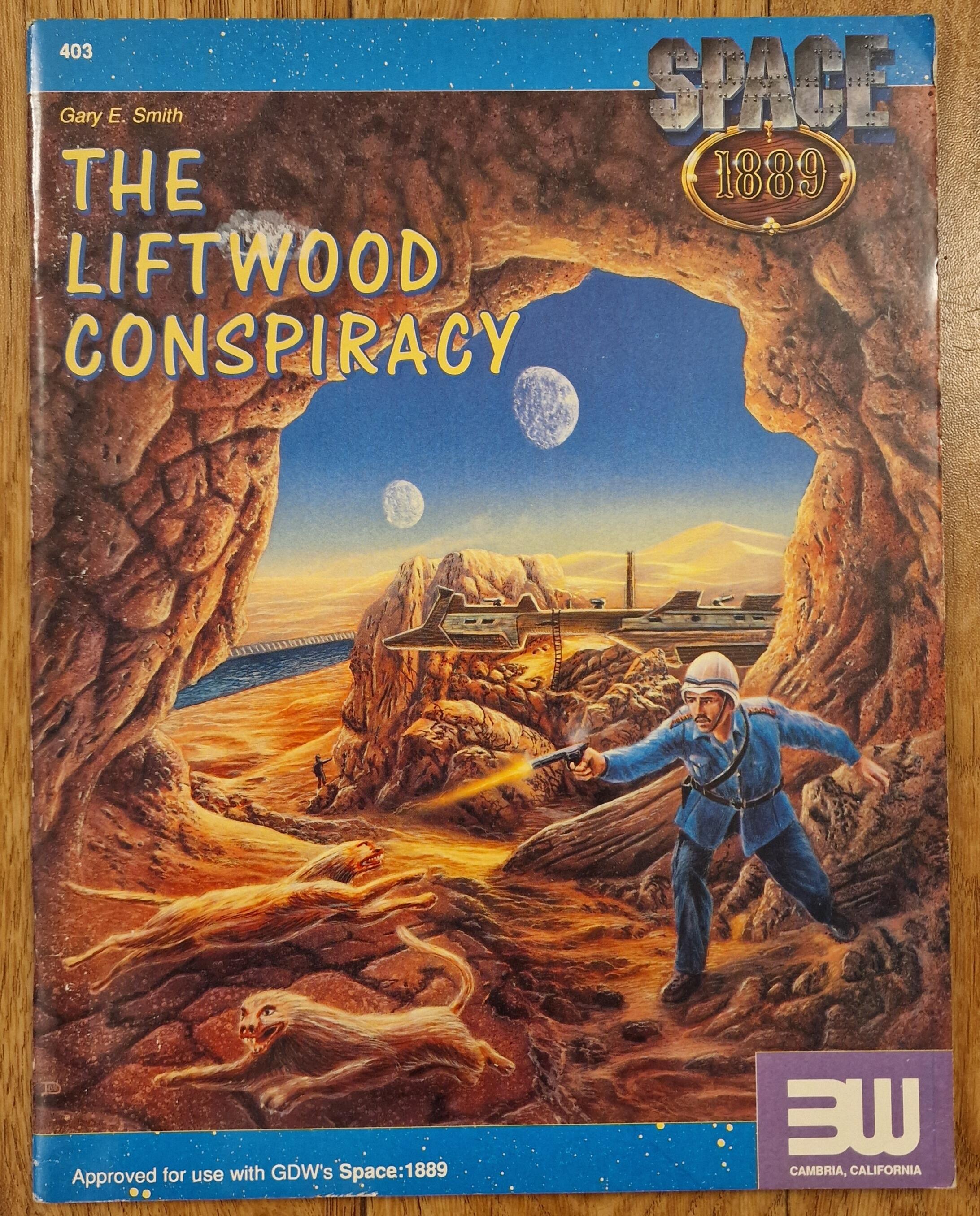 The Liftwood Conspiracy for Space 1889 RPG by 3W