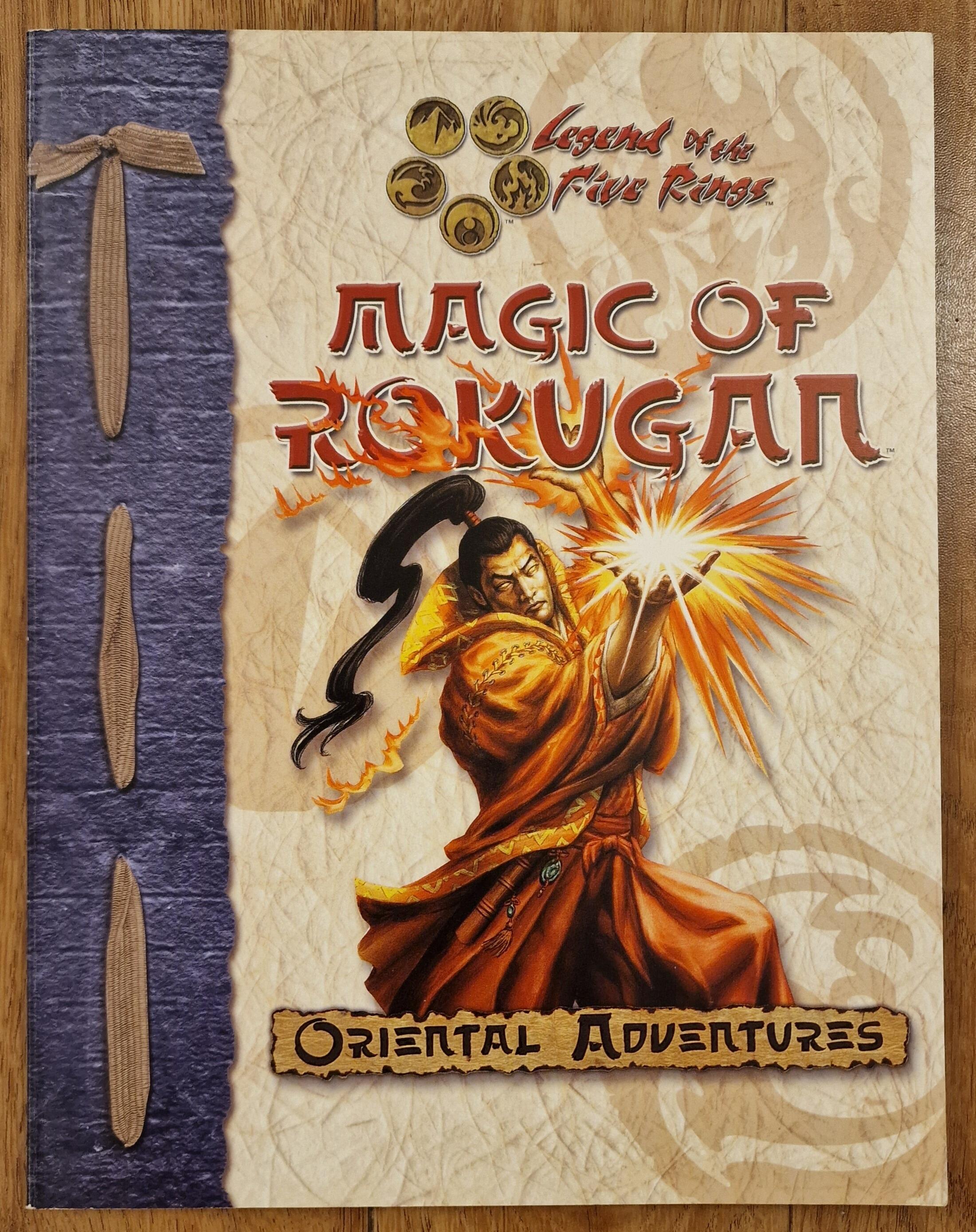 Magic of Rokugan for Legend of the Five Rings 2nd ed by AEG D&D 3.0 ...