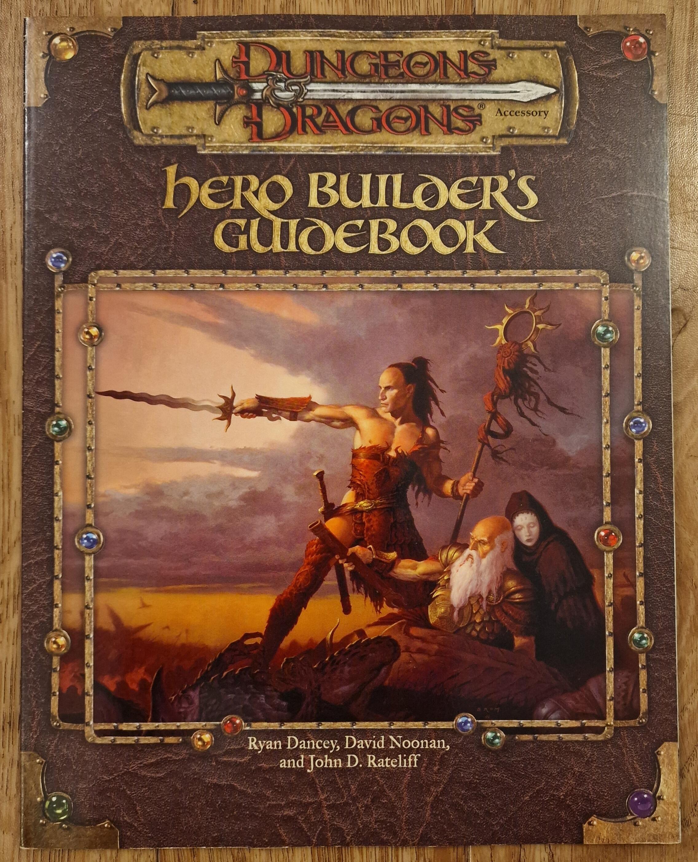 Hero Builder's Guidebook for Dungeons & Dragons 3rd edition D20