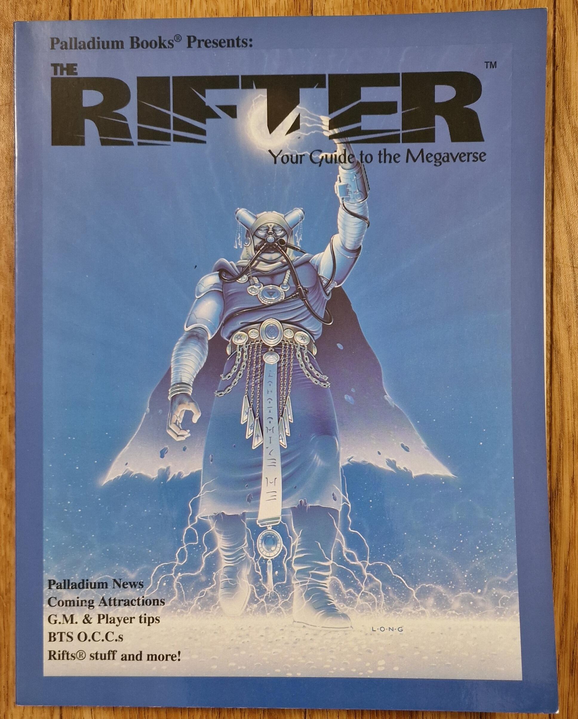 The Rifter Issue 1 for all Palladium RPGs
