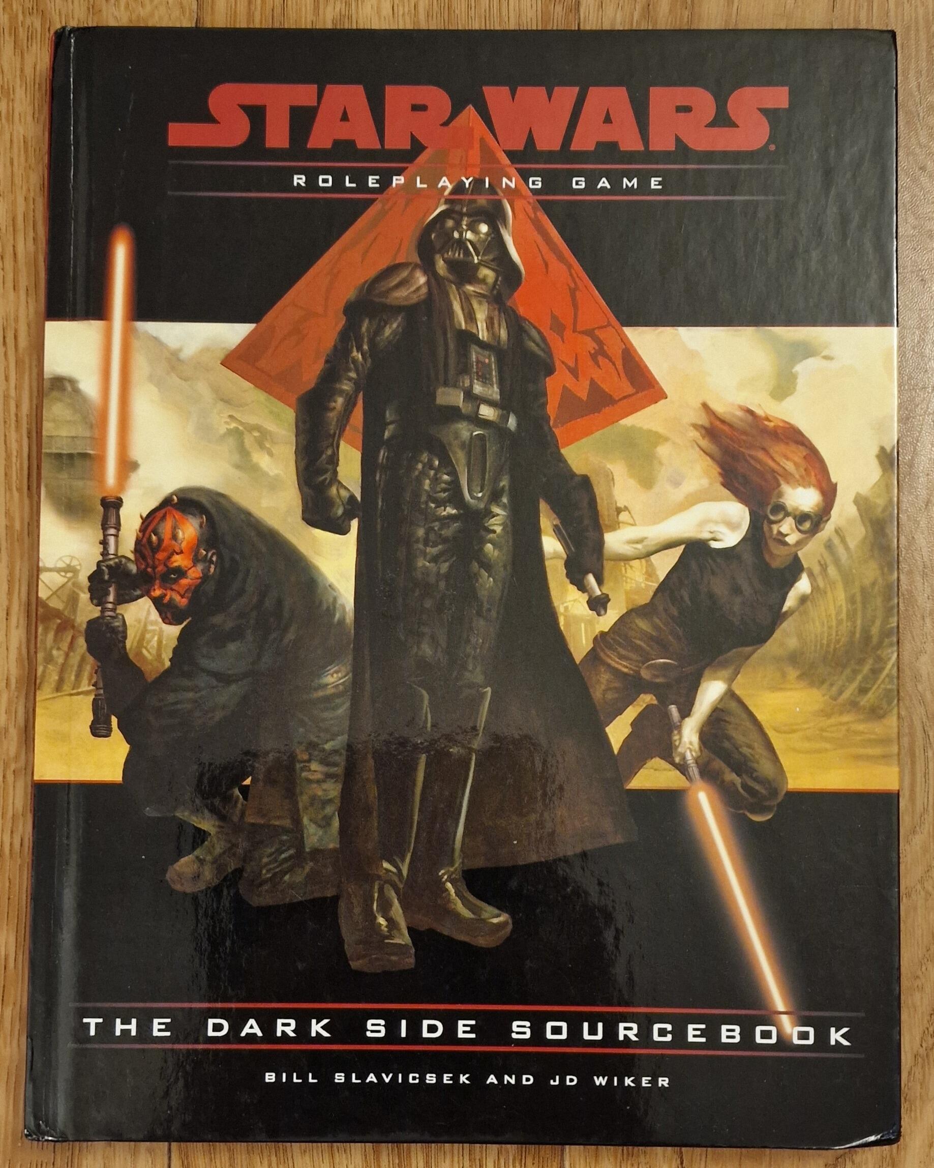 The Dark Side Sourcebook for Star Wars RPG by Wizards of the Coast