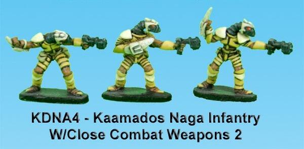 KDNA1 Naga Infantry w/Close Combat weapons (6) for Critical Mass