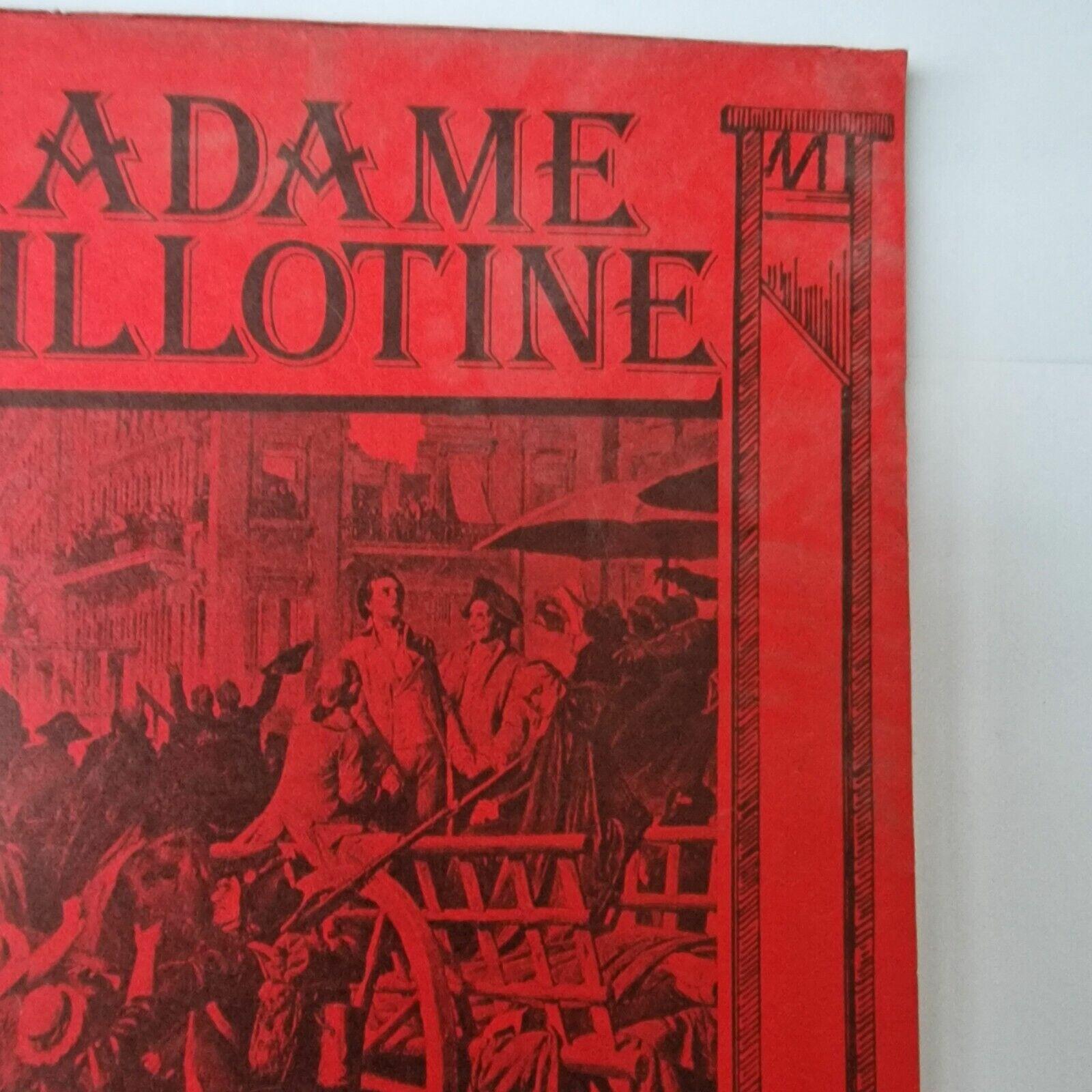 Madame Guillotine Board Game by FGU Fantasy Games Unlimited 1976