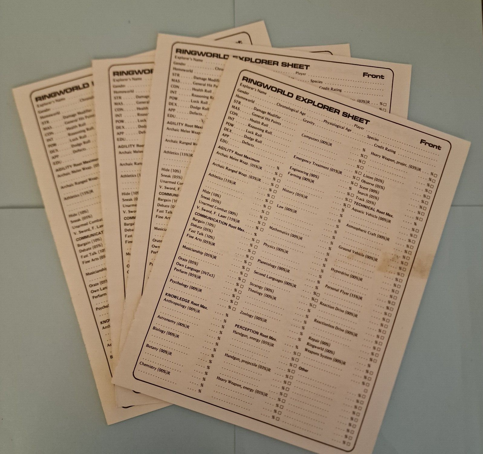 Ringworld RPG Box set by Chaosium