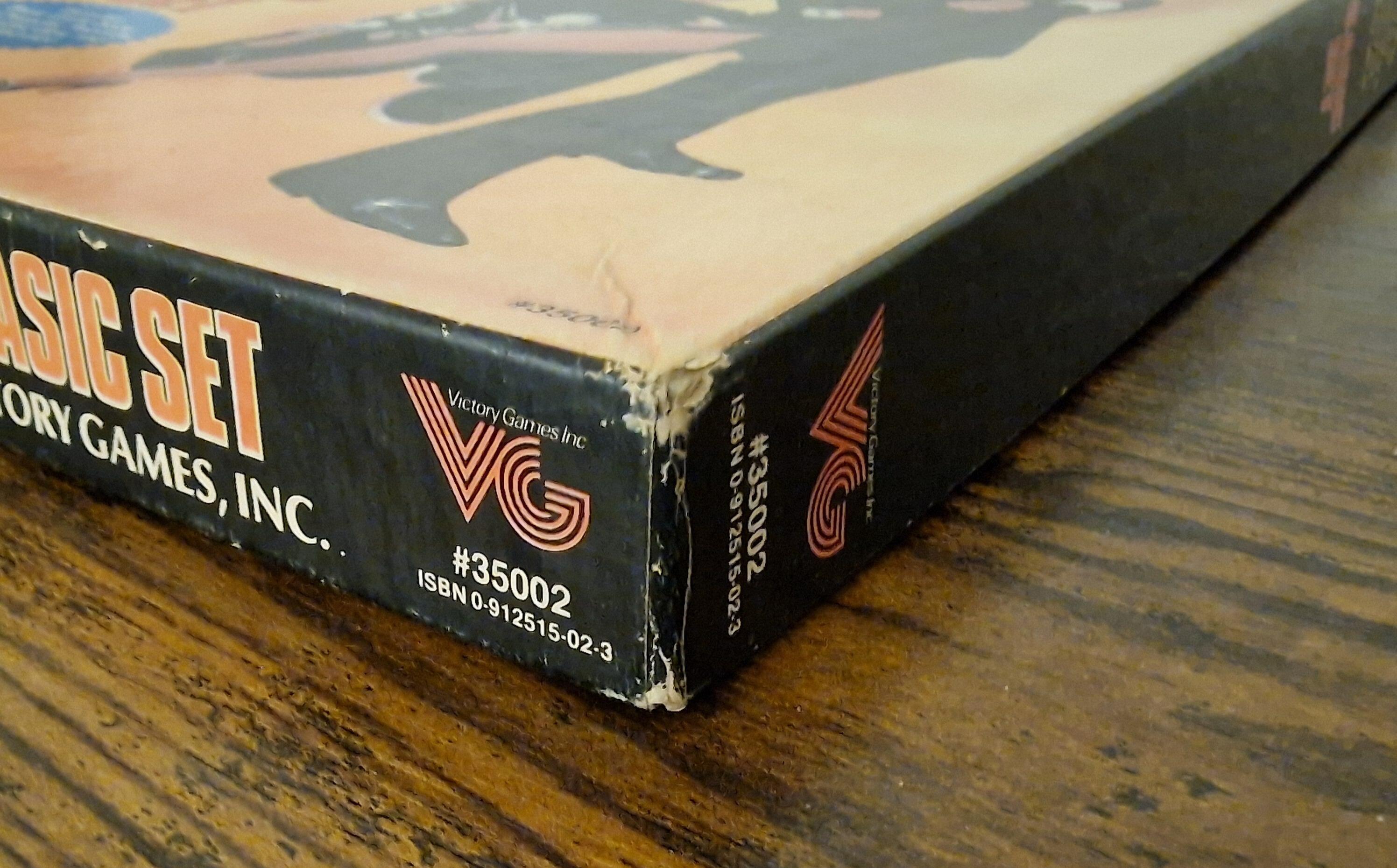 James Bond 007 RPG The Complete Basic Set by Victory Games, Early Printing