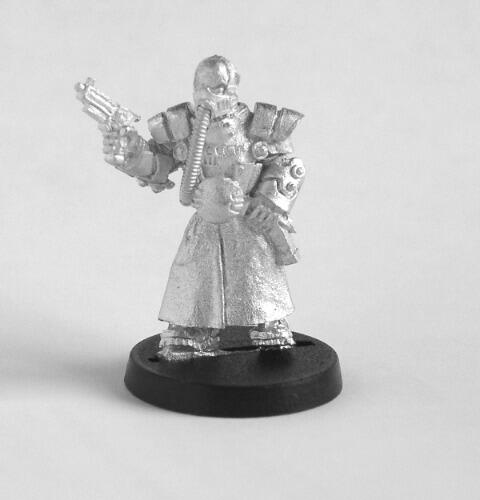 40-403A Neo-Soviet Officer Wearing a Gas Mask for Vor the Maelstrom