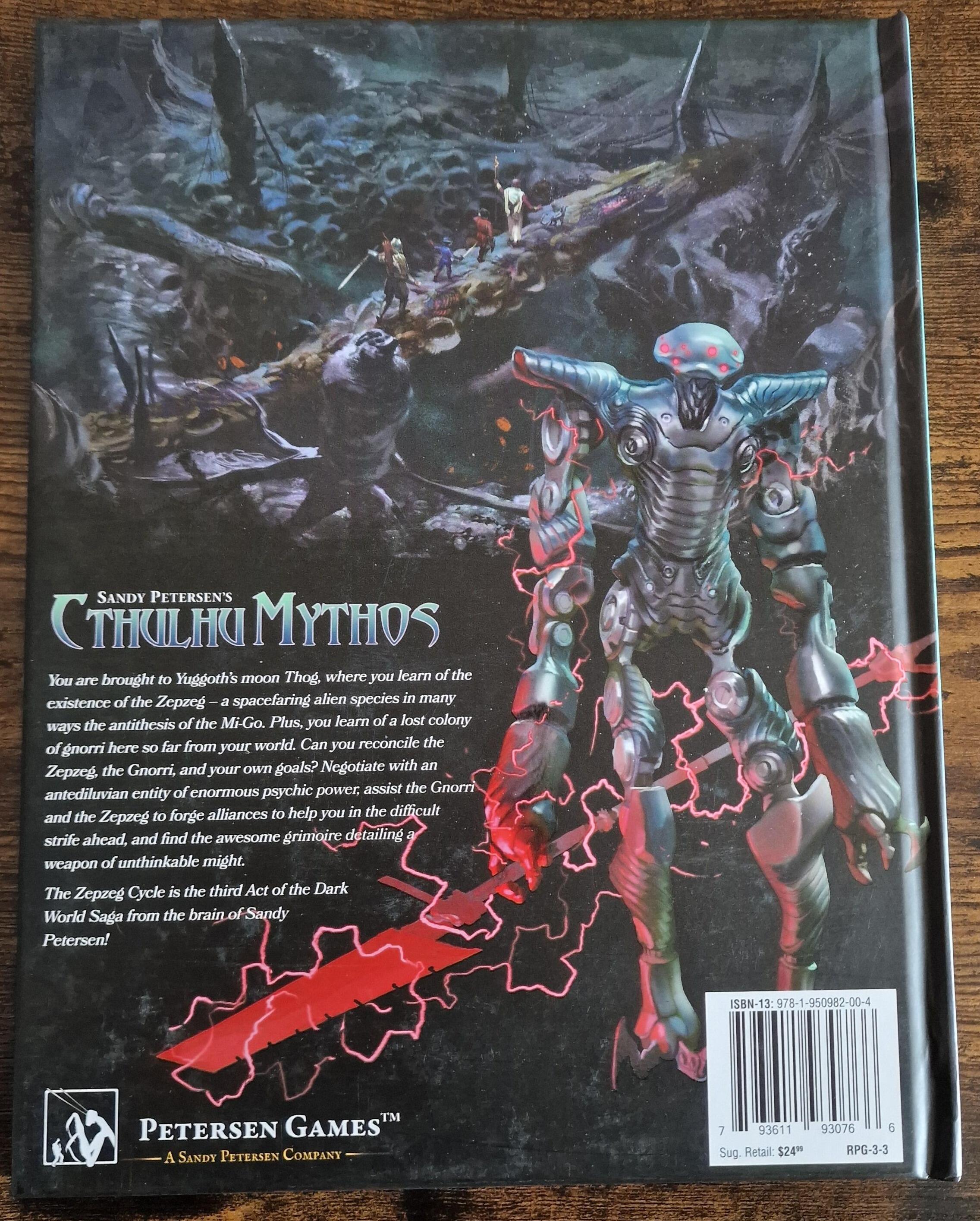 Dark Worlds Act 3 The Zepzeg Cycle Cthulhu Mythos Sagas 3 D&D 5 Compatible