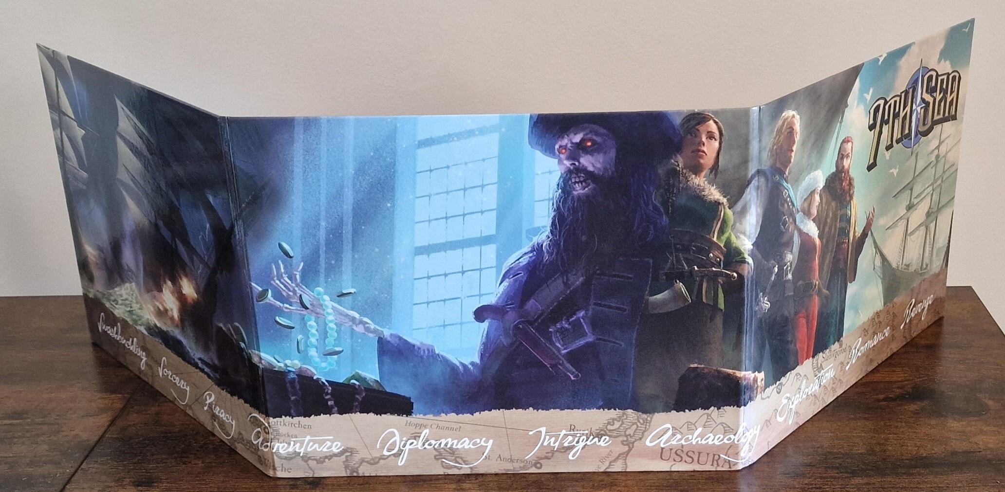 7th Sea GM Screen for 7th Sea 2nd Edition RPG