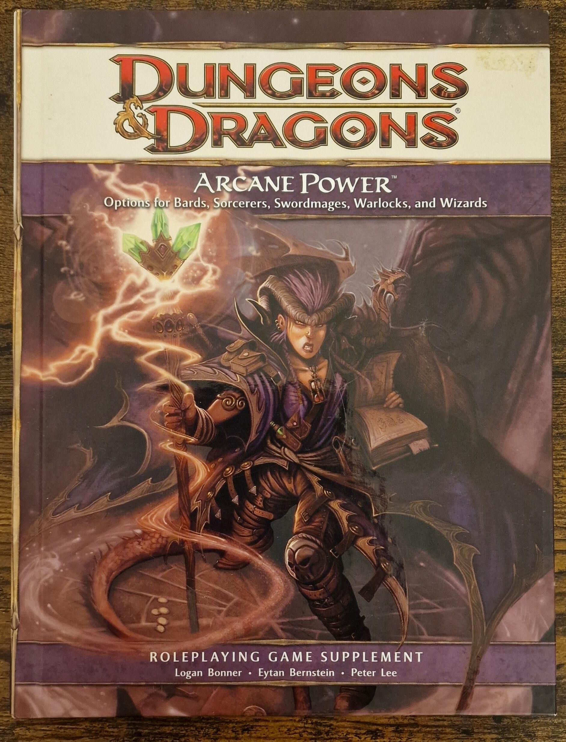 Arcane Power for D&D 4th edition 4e
