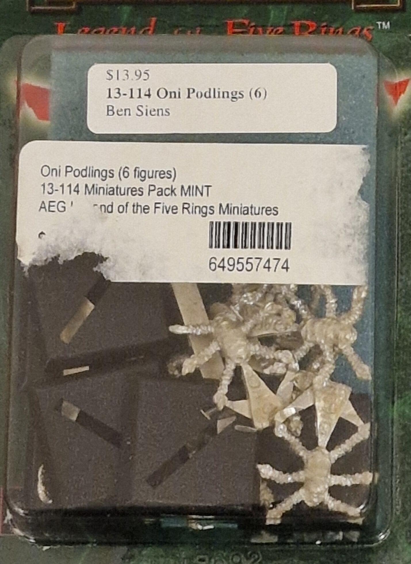 Oni Podlings (6) for Clan War Legend of the Five Rings 13-114