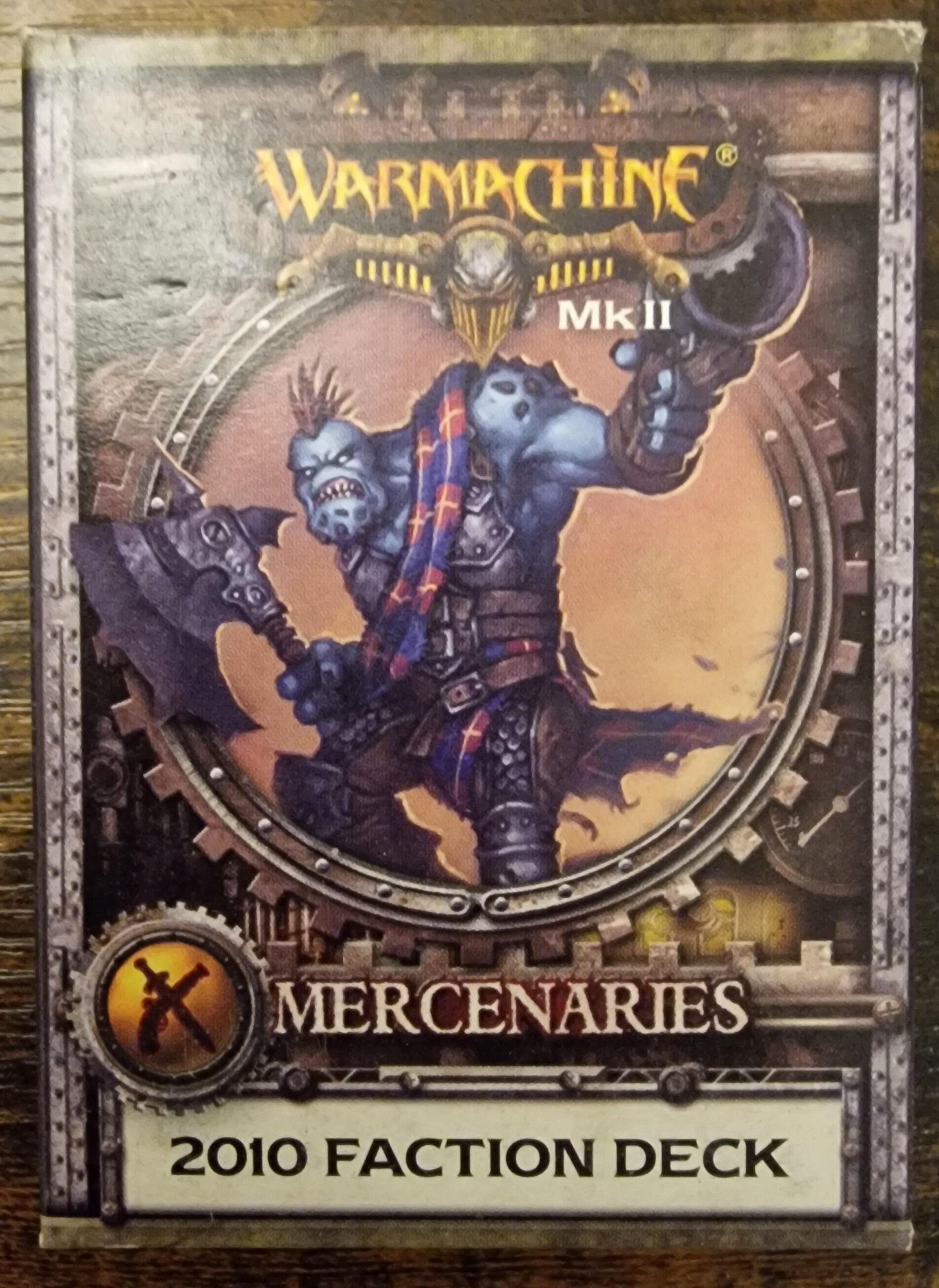 Warmachine Mk II Mercenaries 2010 Faction Deck