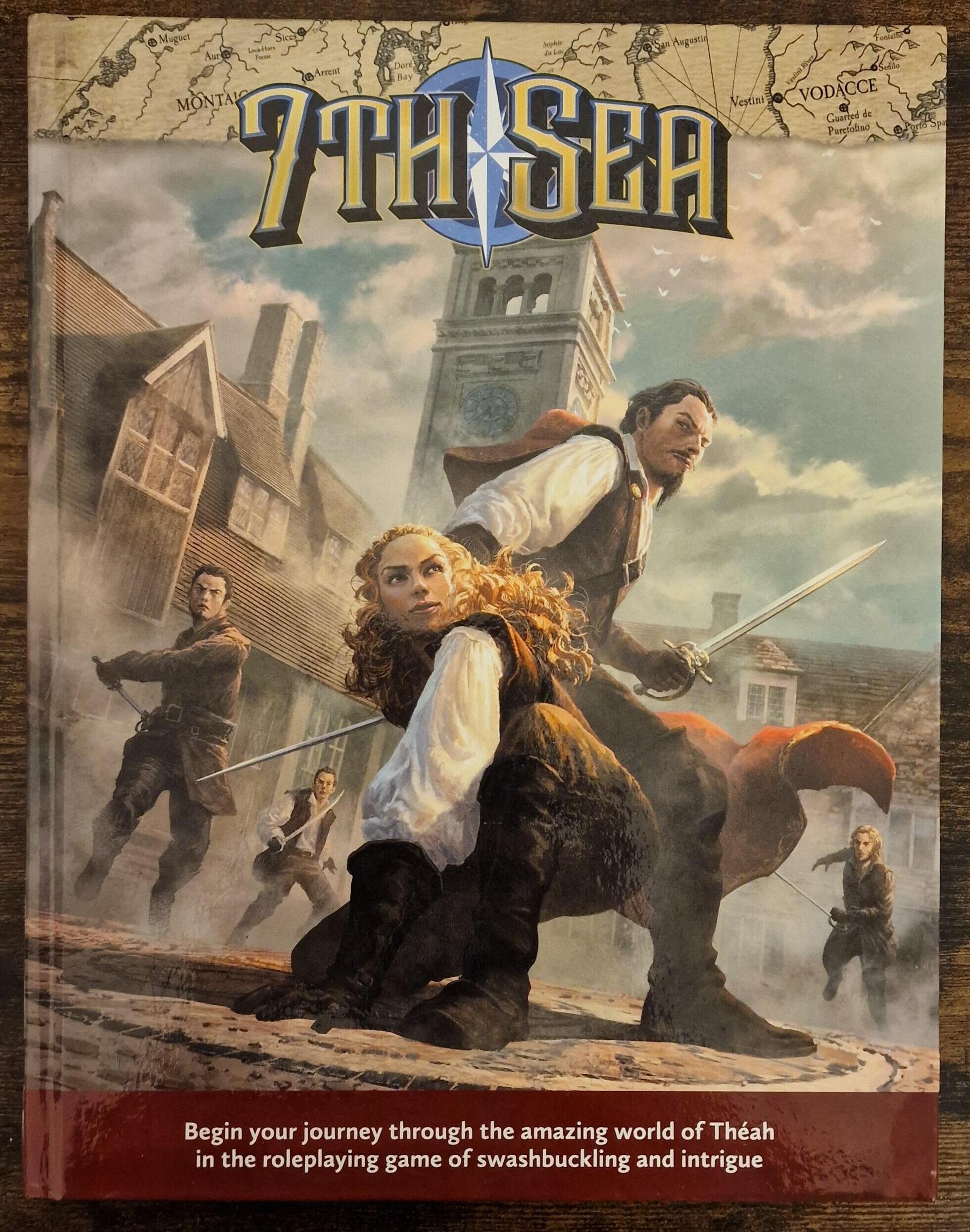 7th Sea Core Rulebook for 7th Sea 2nd Edition RPG