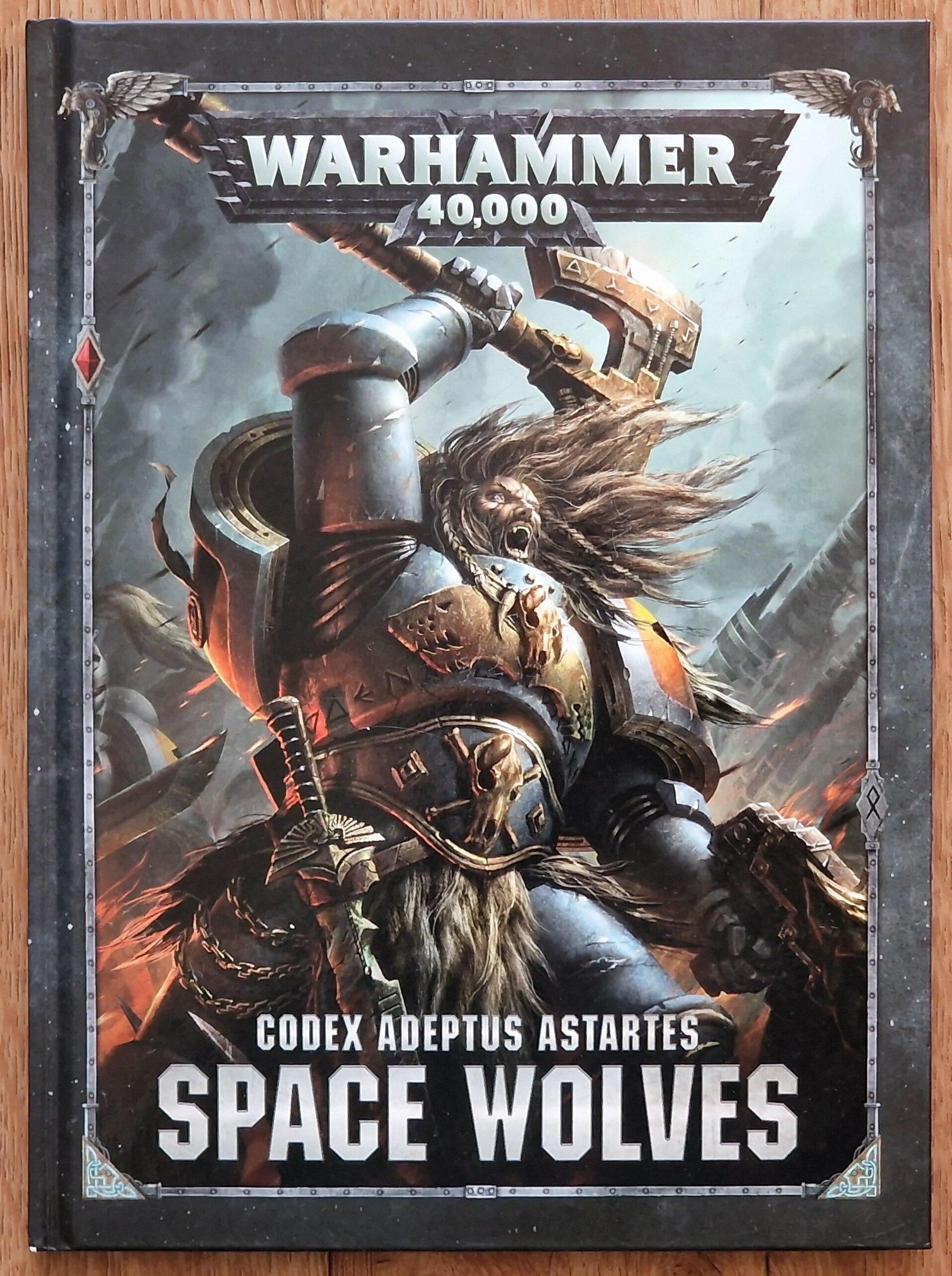 Warhammer 40000 Codex Adeptus Astartes Space Wolves 8th Edition