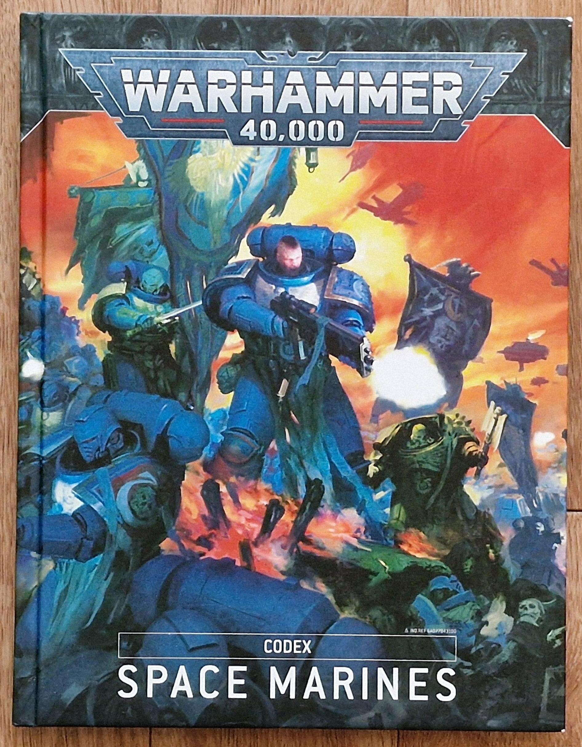 Warhammer 40000 Codex Supplement Space Marines 9th Edition Hardback
