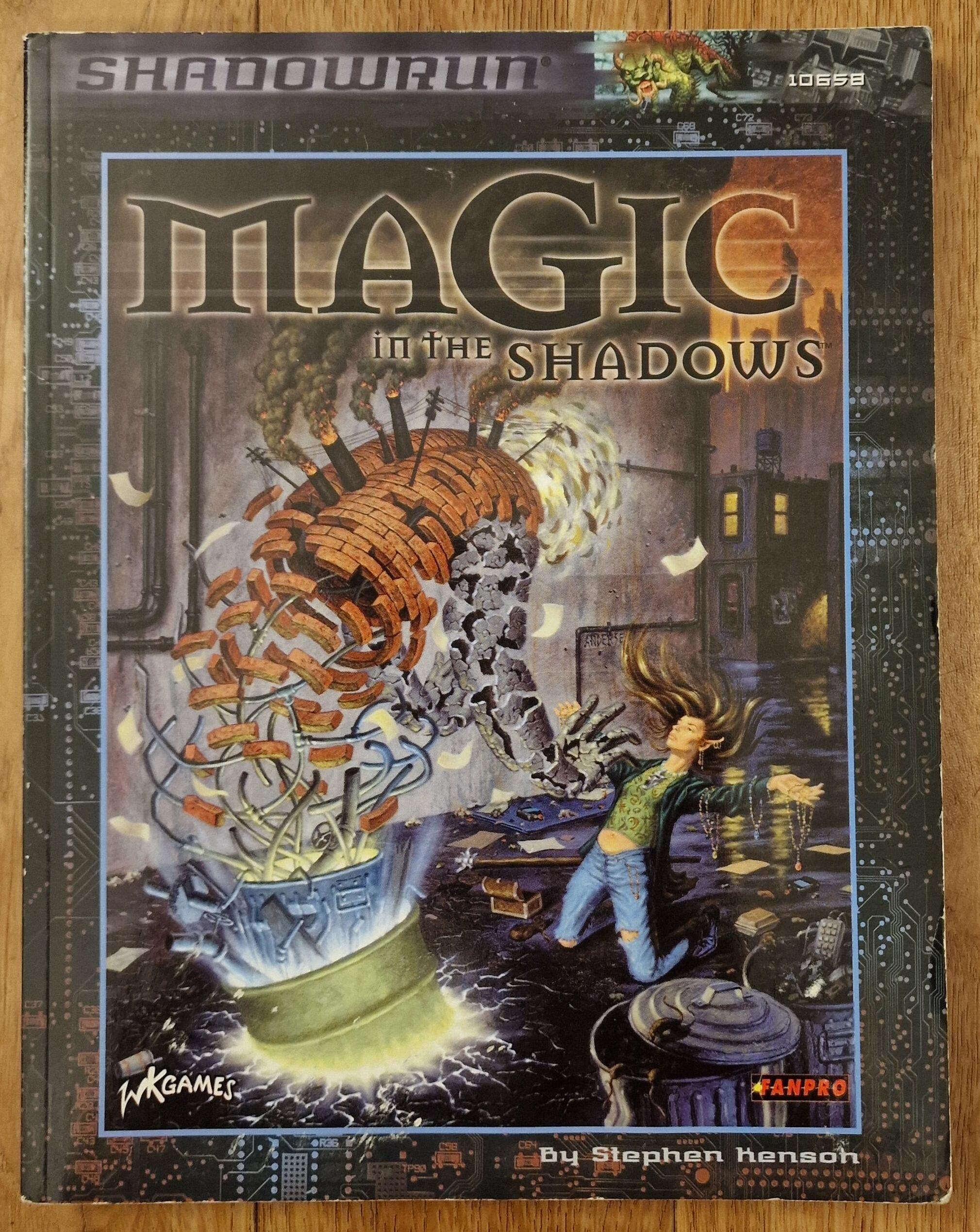 Magic in the Shadows for Shadowrun 3rd ed Sourcebook 10658 Fanpro