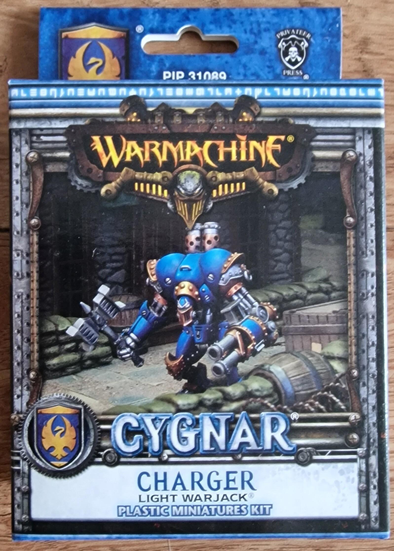 Warmachine Miniature Cygnar Charger Light Warjack by Privateer Press