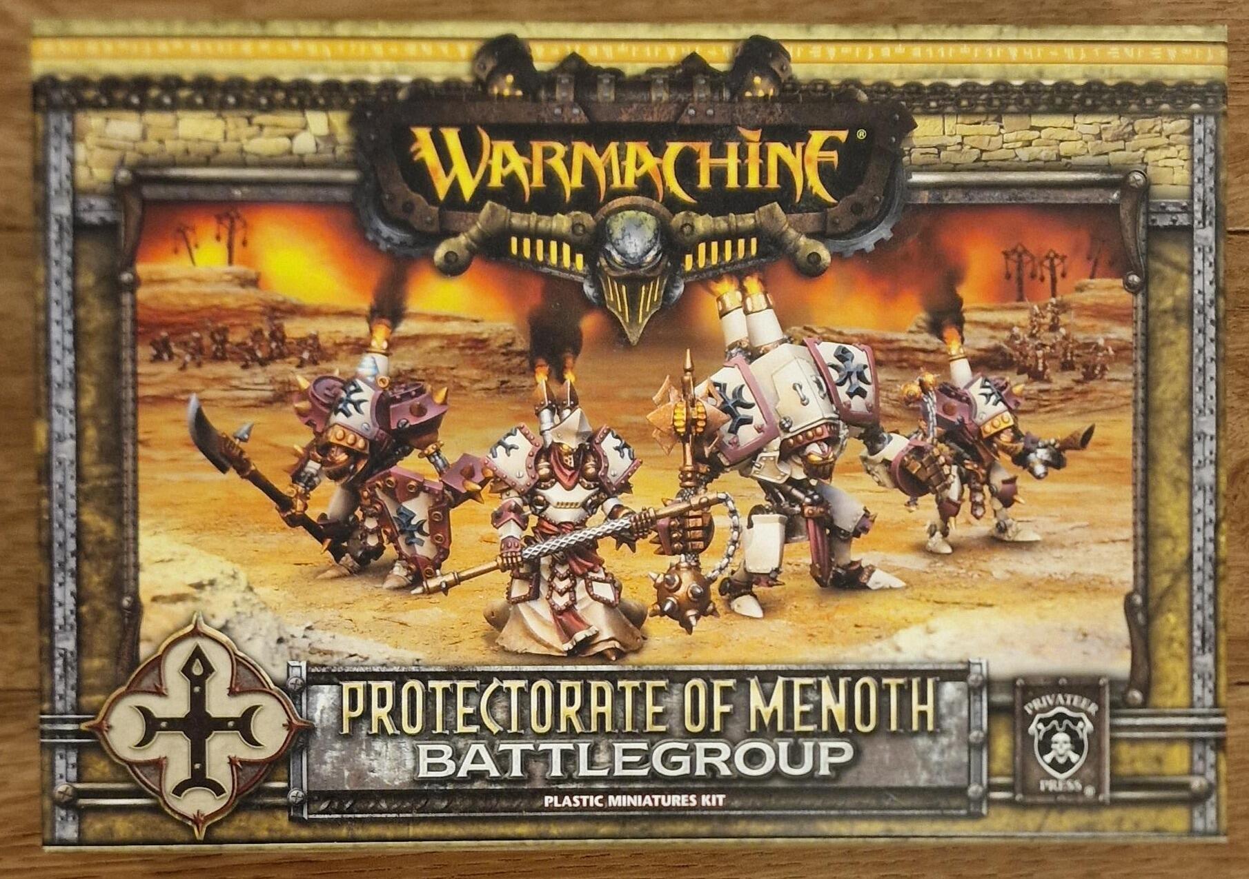 Warmachine Miniature Protectorate of Menoth Battlegroup by Privateer ...