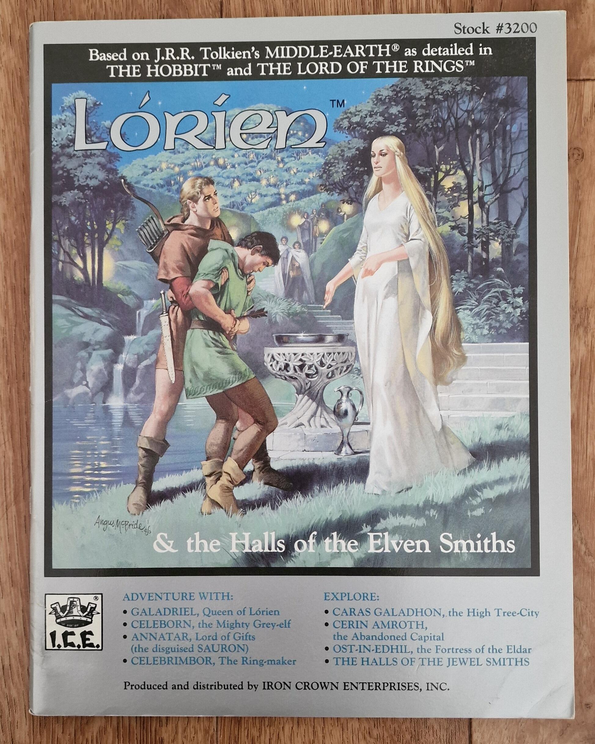 Lorien & the Halls of the Elven Smiths for Middle Earth Role Playing ...