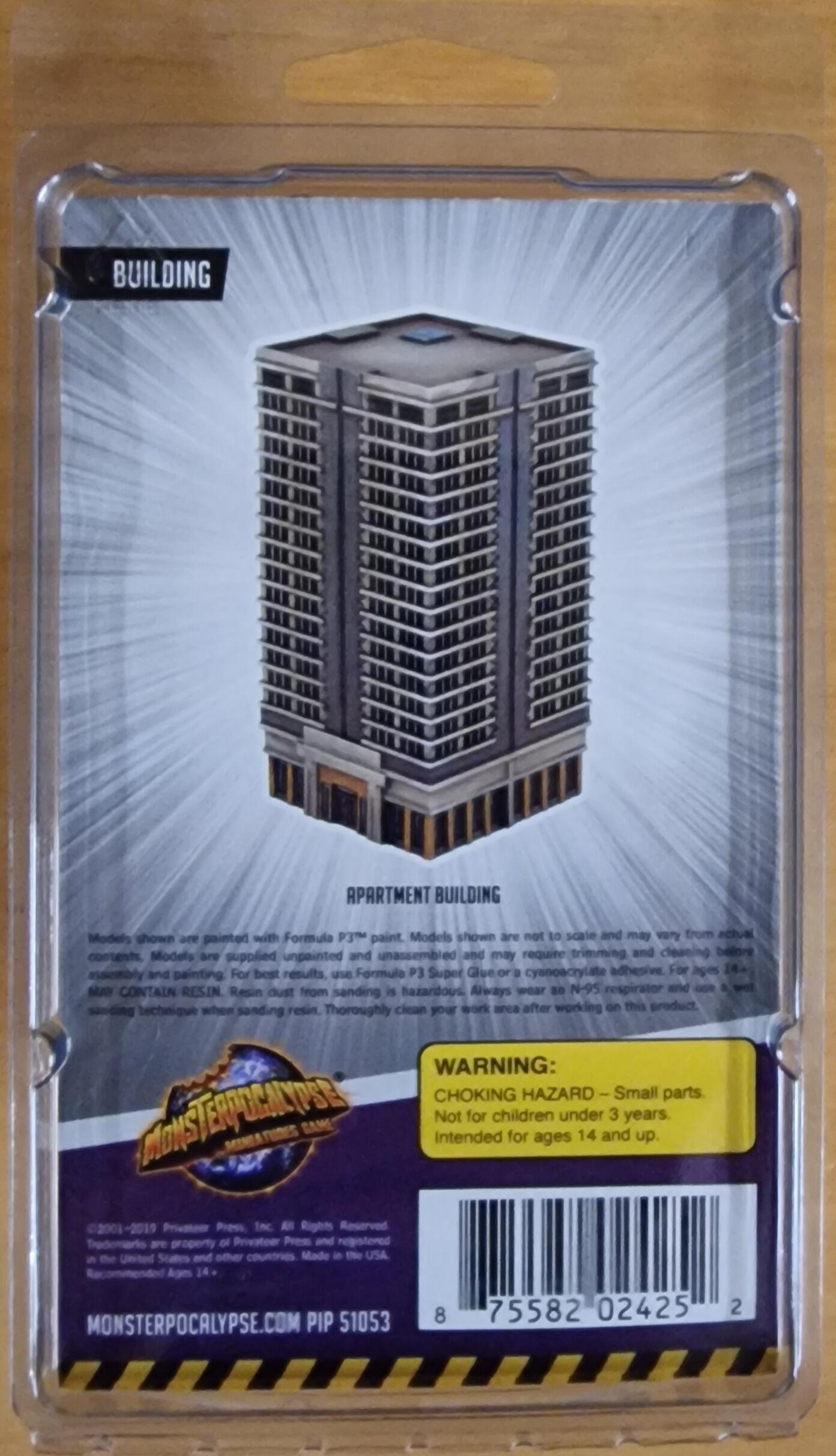 Monsterpocalypse Building Expansion Apartment Building by Privateer Press