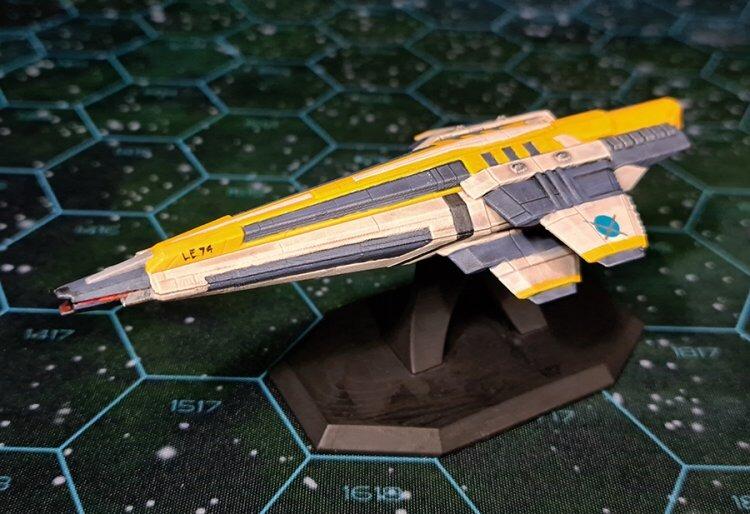 Leviathan Aetherstream Spiculum Class Destroyer Terran Commonwealth by FASA