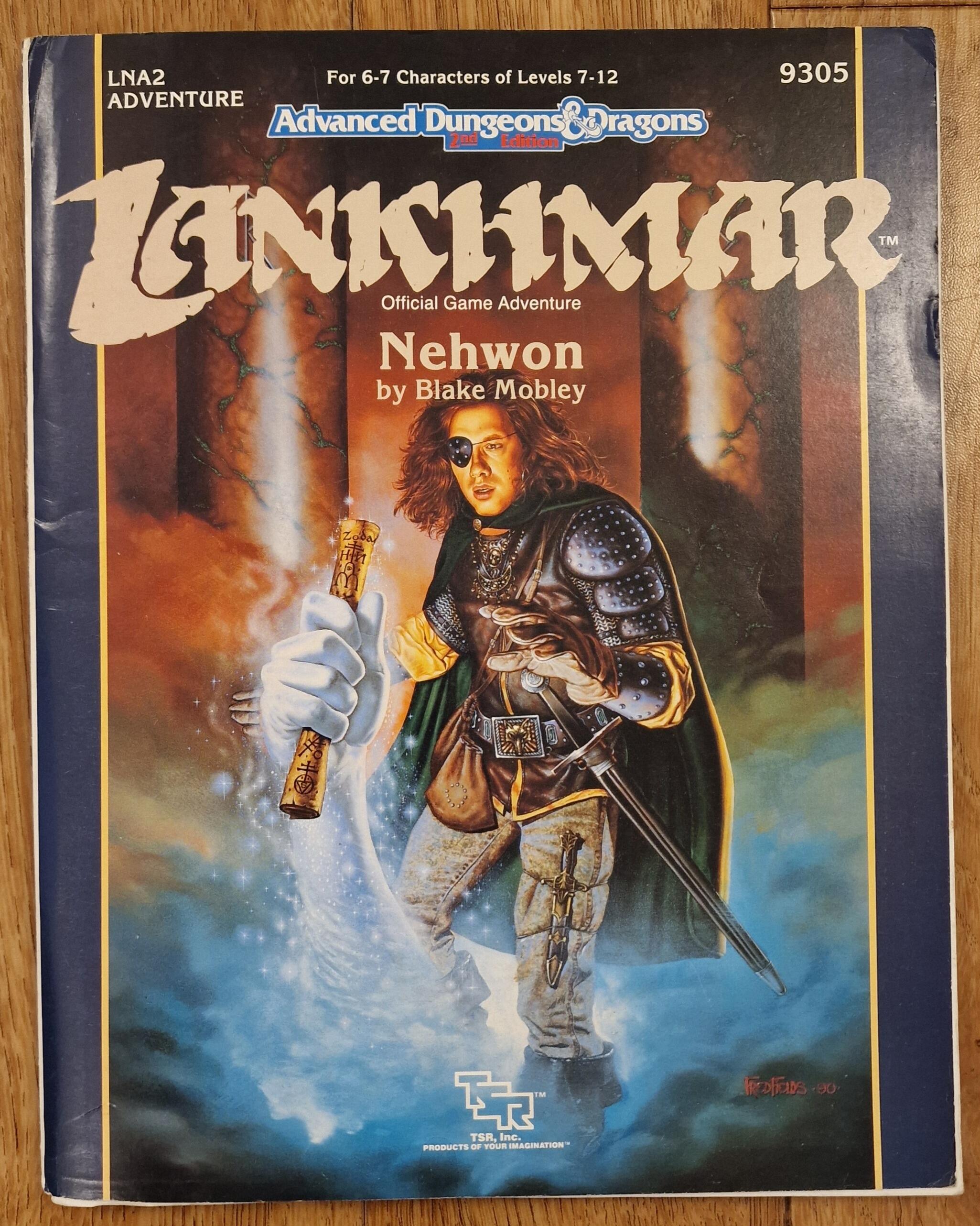 Nehwon LNA2 Adventure for Advanced Dungeons & Dragons 2nd edition ...