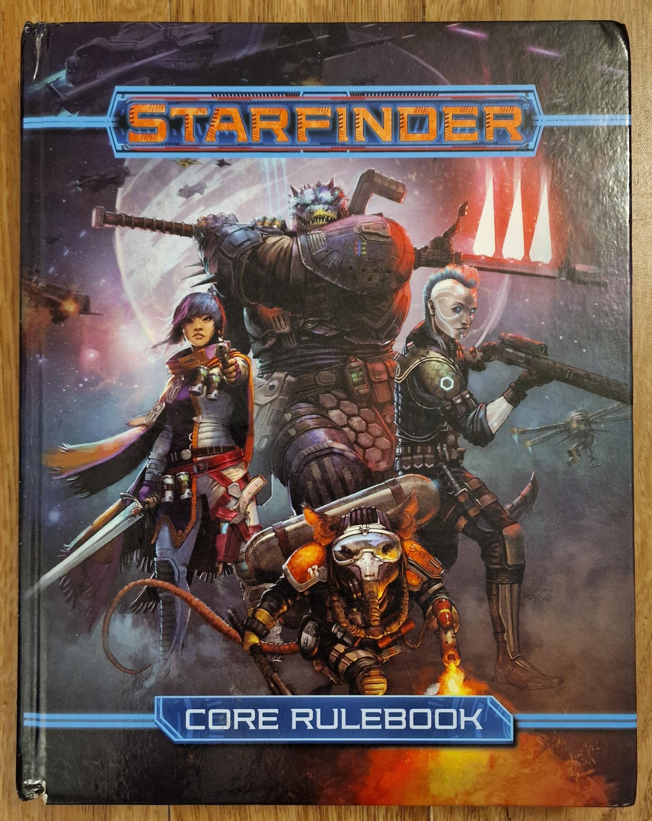 Starfinder RPG Core Rulebook Rules Hardback by Paizo