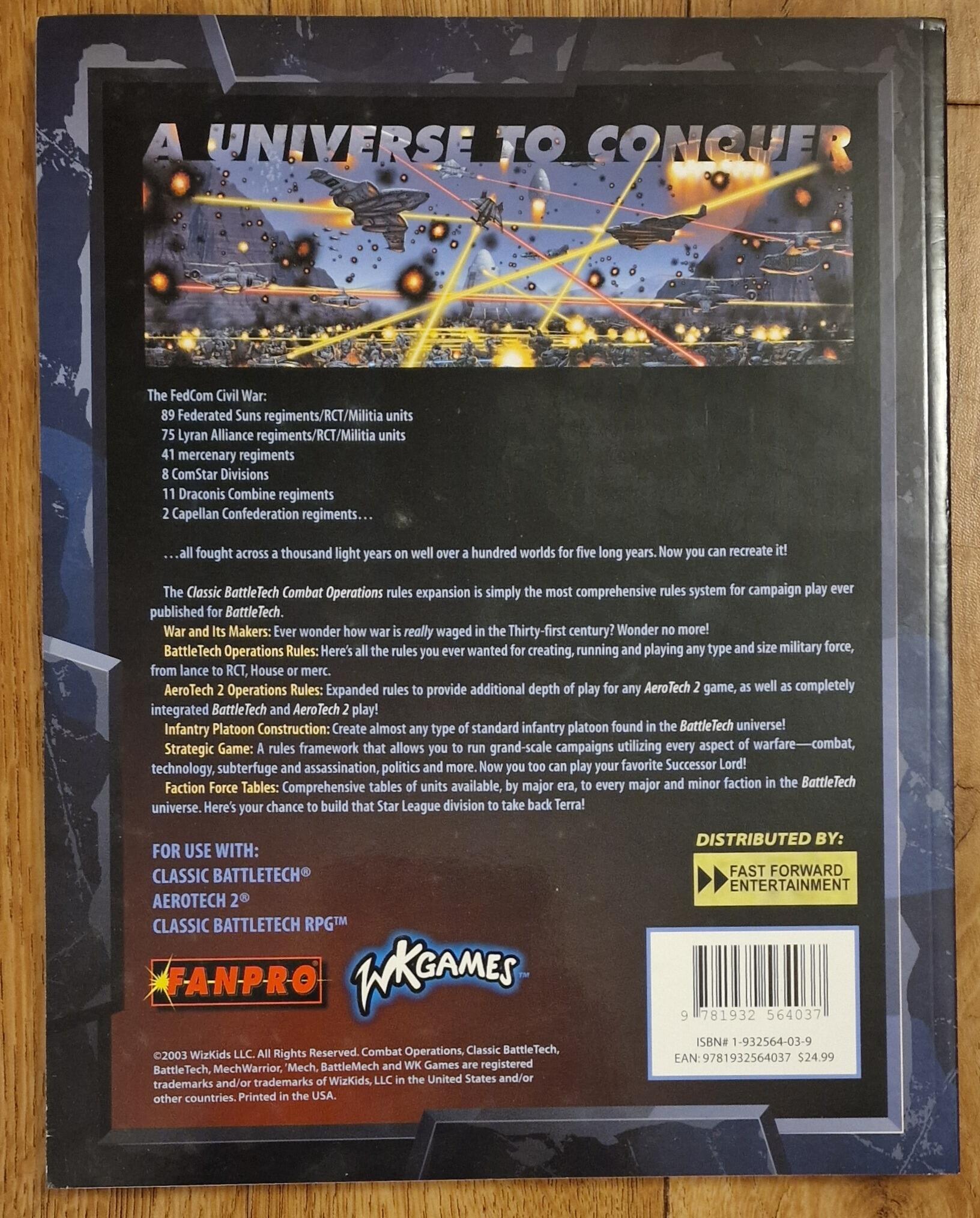 Classic Battletech: Combat Operations