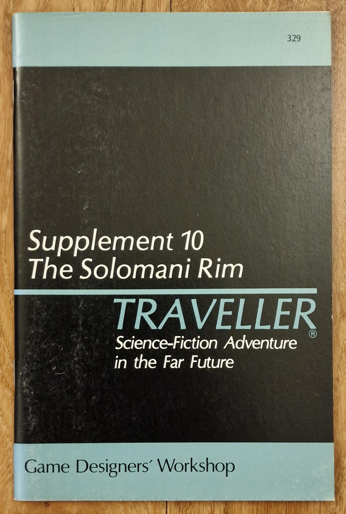 Supplement 10 The Solomani Rim for Classic Traveller by GDW