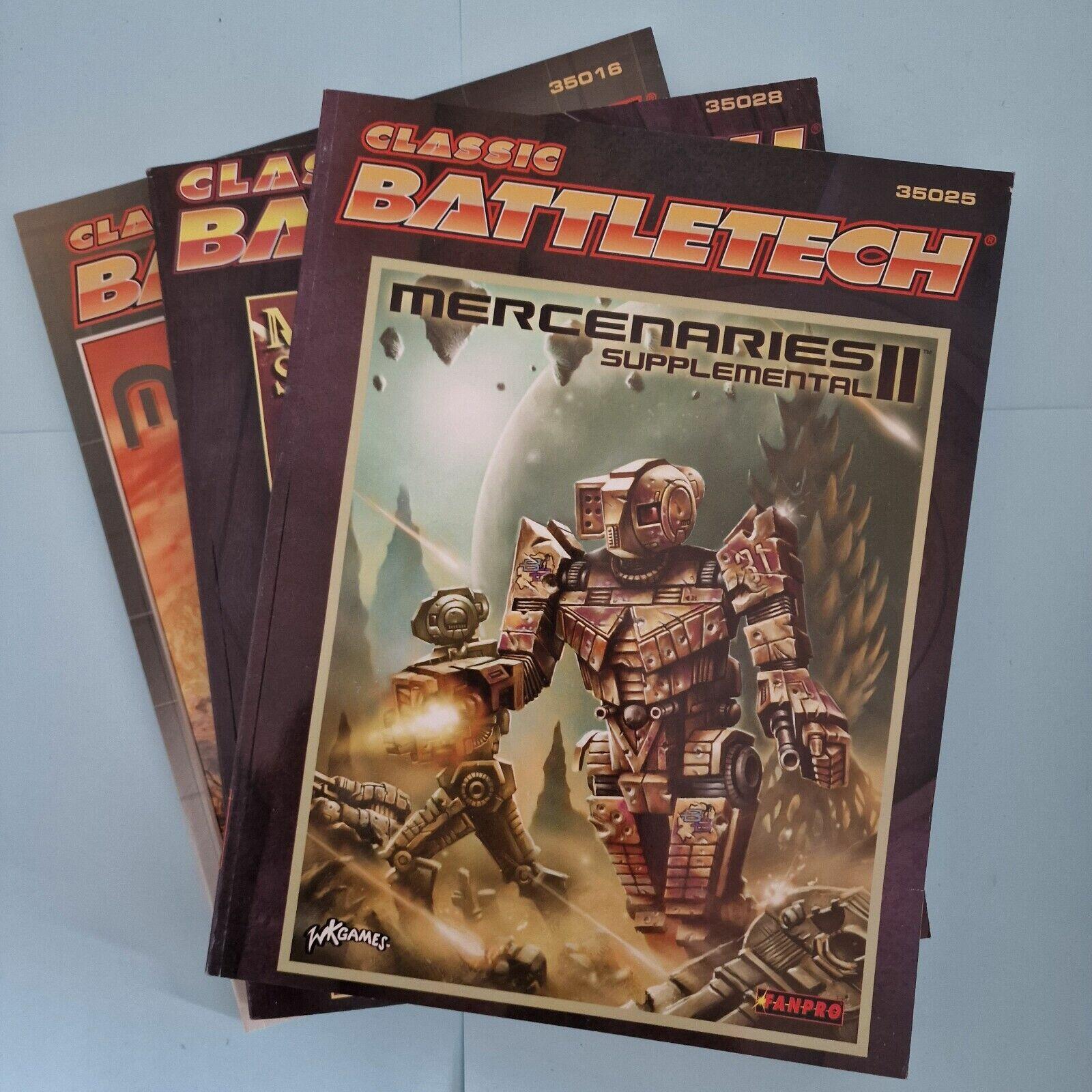 Mercenaries Books set of 3 supplements