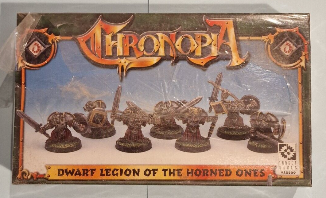 Chronopia Box Set Dwarf Legion of the Horned Ones in shrink