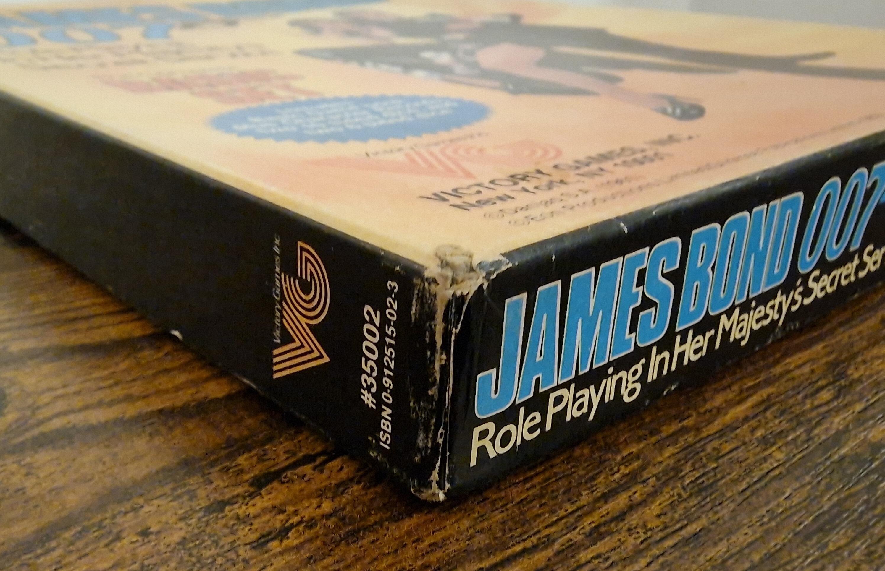 James Bond 007 RPG The Complete Basic Set by Victory Games, Early Printing