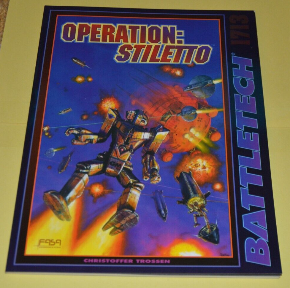 Operation Stiletto for Battletech Scenario Pack by FASA