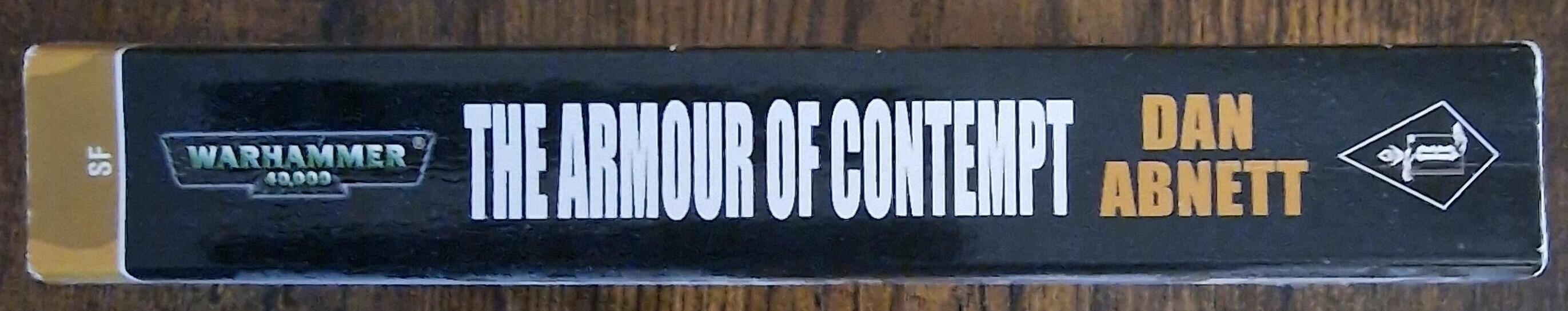 The Armour of Contempt Book Warhammer 40000 Novel Black Library Gaunt's ...