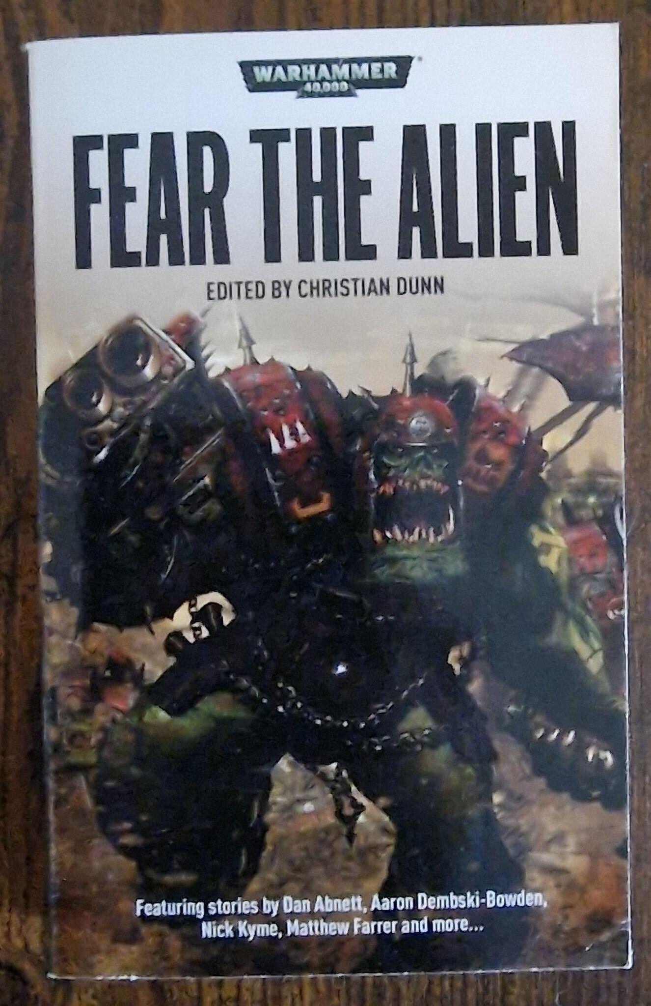 Fear the Alien Book Warhammer 40000 Novel Black Library Anthology