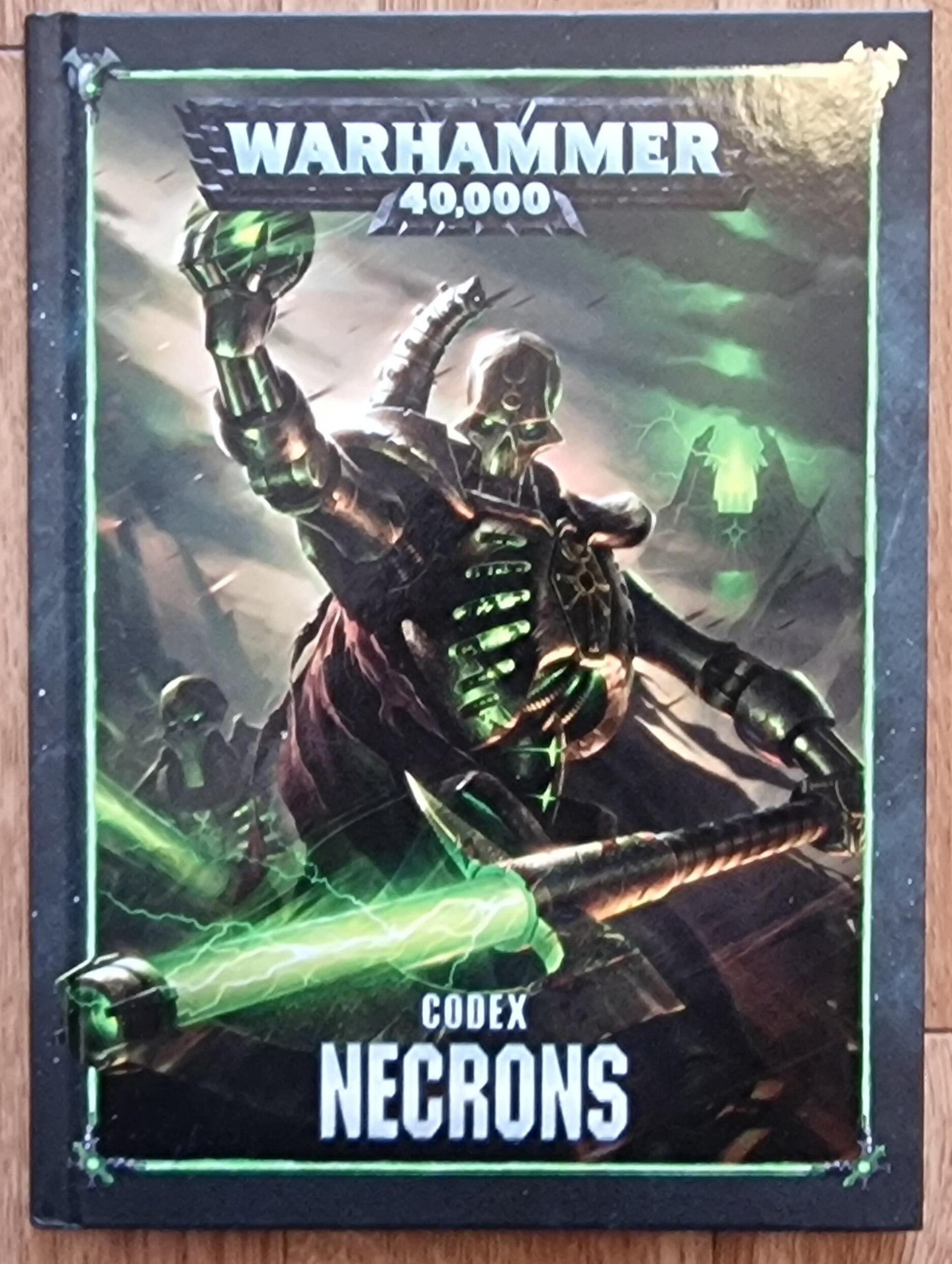 Warhammer 40000 Codex Necrons 8th Edition 40K