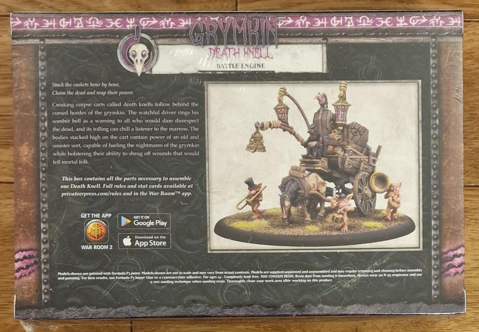 Hordes Miniature Grymkin Death Knell Battle Engine by Privateer Press
